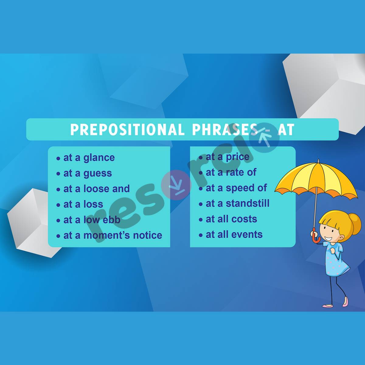 Prepositional Phrases At Template 09