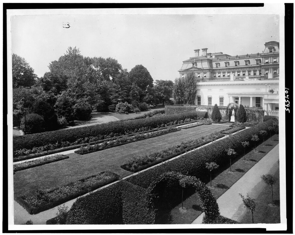 Edith Kermit Roosevelts “colonial” Garden C 1903 A White House