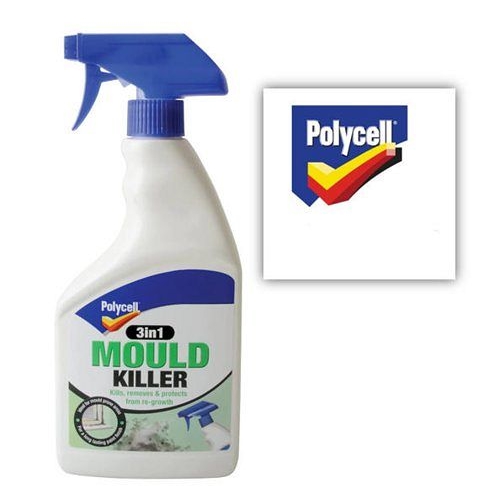 Buy Polycell 3in1 Mould Killer Spray 500ml Pack 6 363523