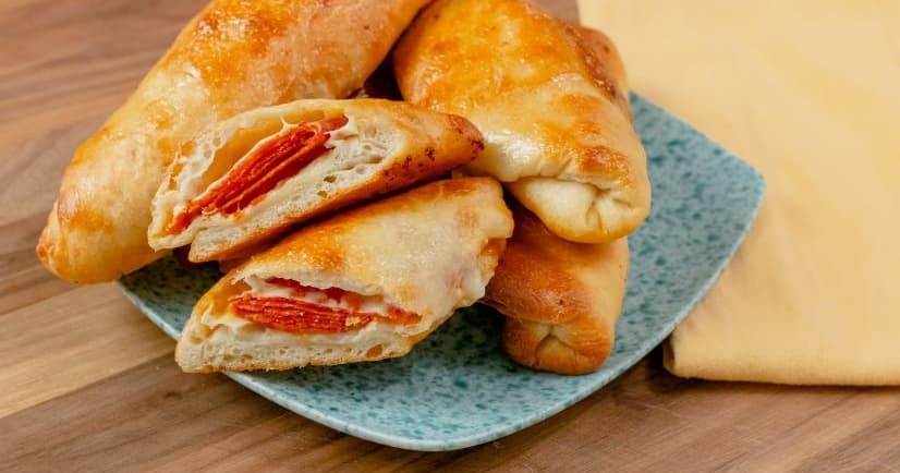 Pepperoni Pizza Puffs Punchfork