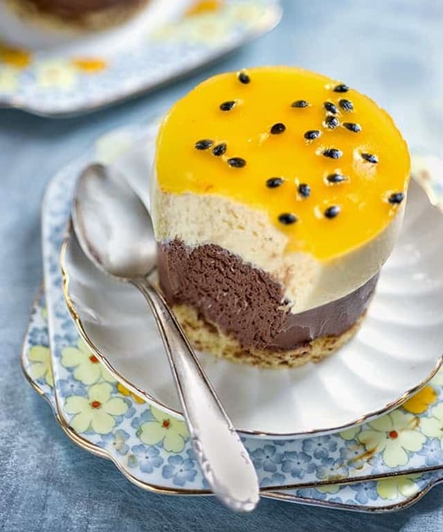 Chocolate Passionfruit Entremet Punchfork