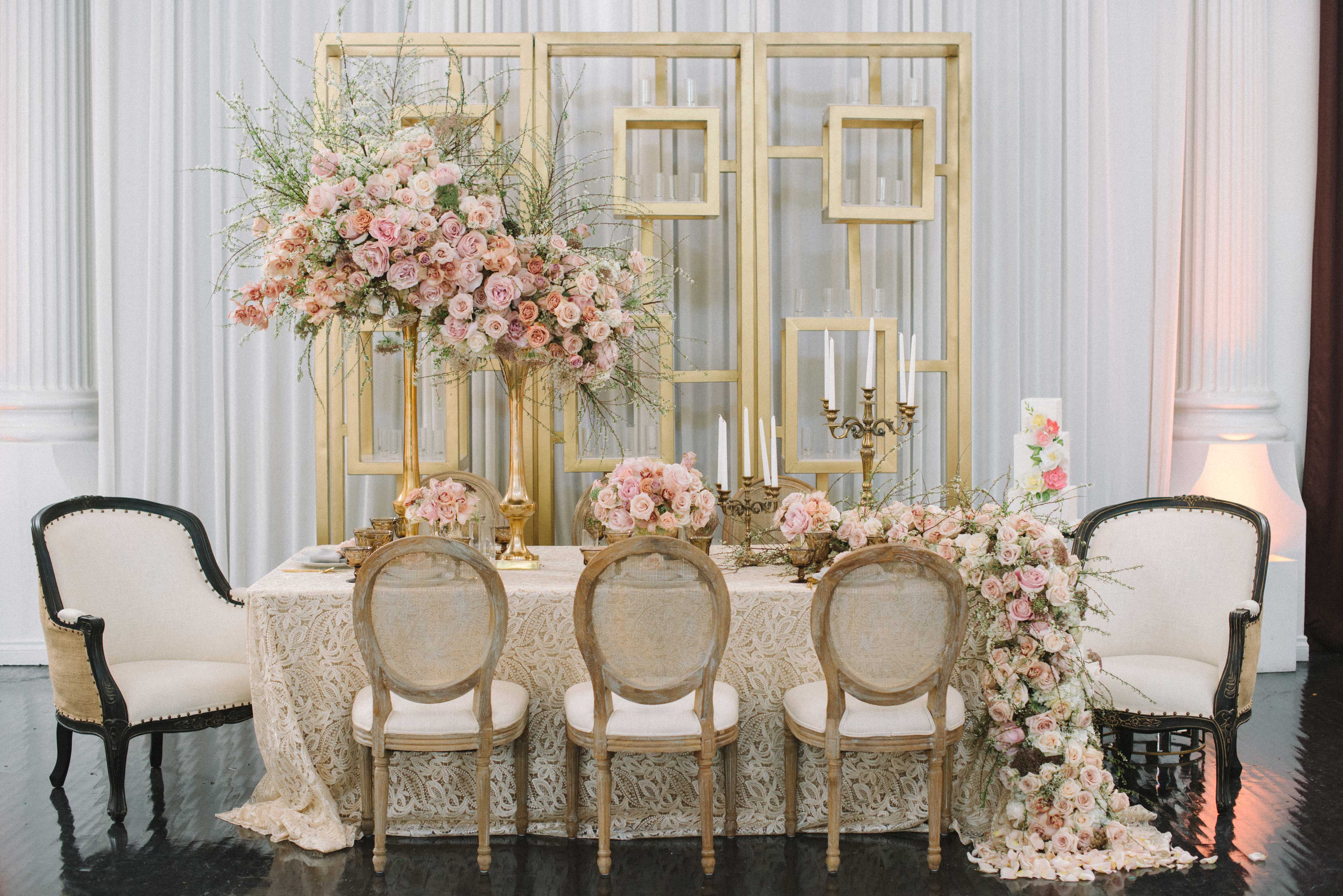 Wedding Color Palette Pink And Gold Wedding Ideas Inside Weddings