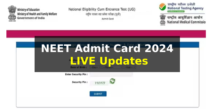 Neet Admit Card 2024 Live Updates Nta Neet Admit Card Expected Today