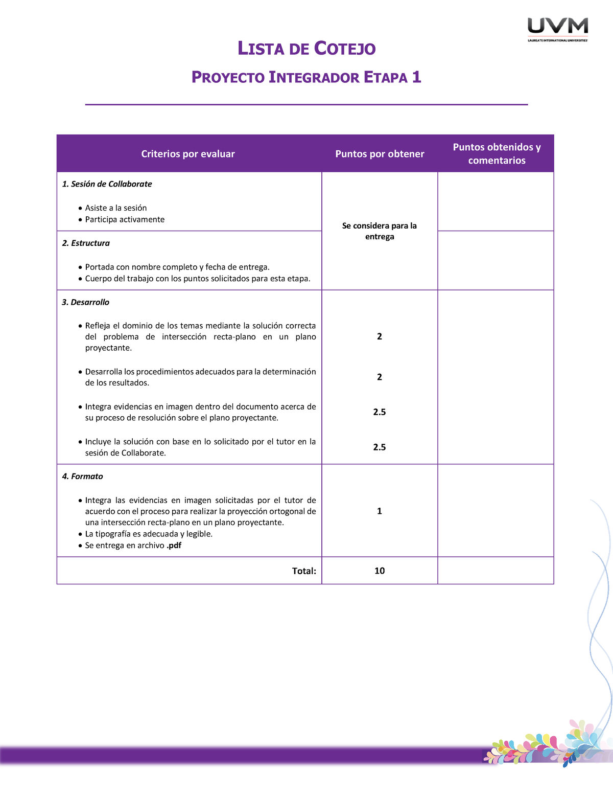 Lista De Cotejo Pdf Lista De Cotejo Proyecto Integrador Etapa Hot Sex