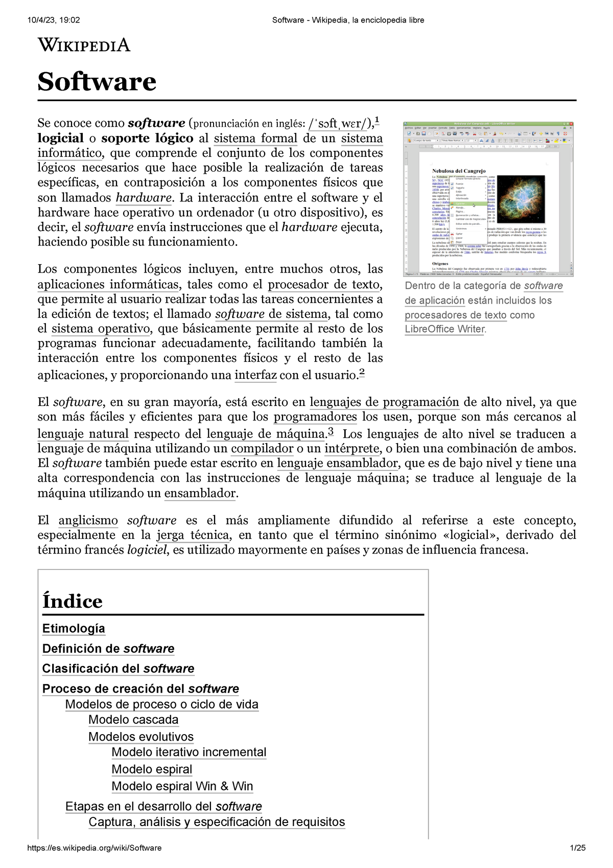 Software Wikipedia La Enciclopedia Libre Dentro De La Categoría De