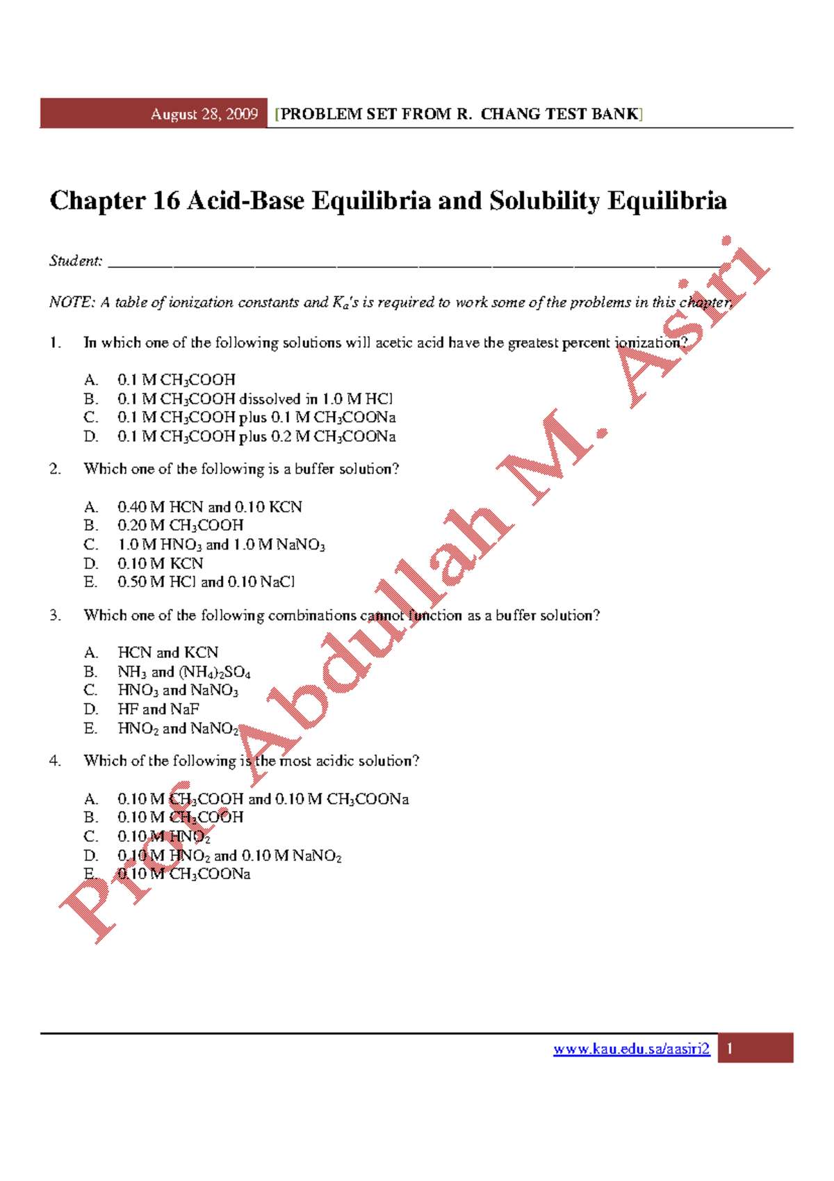 28029 Chapter 10 Acid Base Equilibrium And Solubility Foundation In