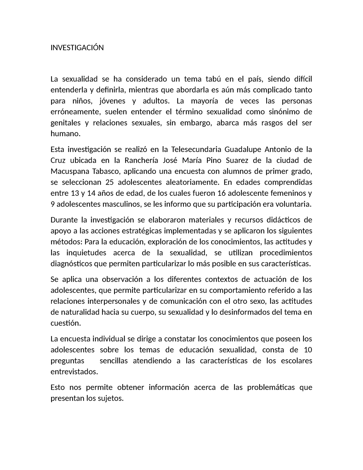 Alma Edu Sex Es Un Documento El Cual Trae Información En Formato De