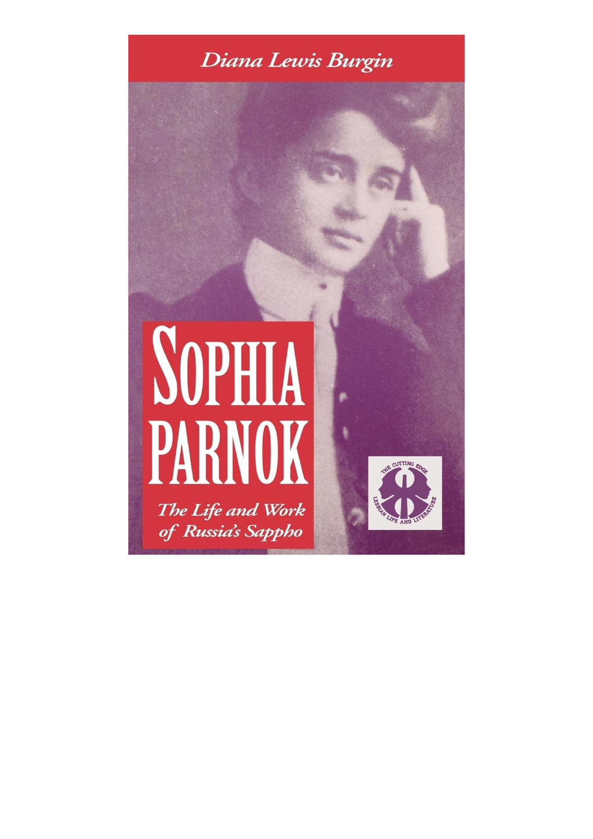 Ebook Download Sophia Parnok The Life And Work Of Russias Sappho The