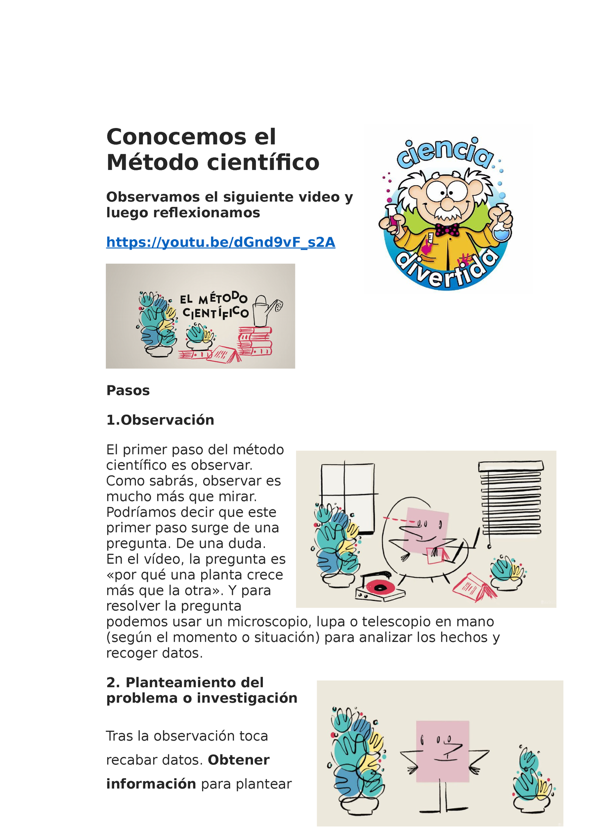 Método Científico Metodo Cientifico Pasos Conocemos El Método