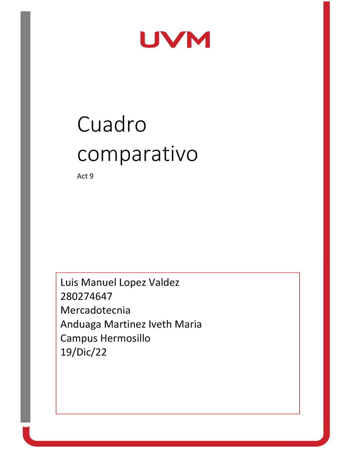 Cuadro Comparativo Merca Cuadro Comparativo Act 9 Luis Manuel Lopez