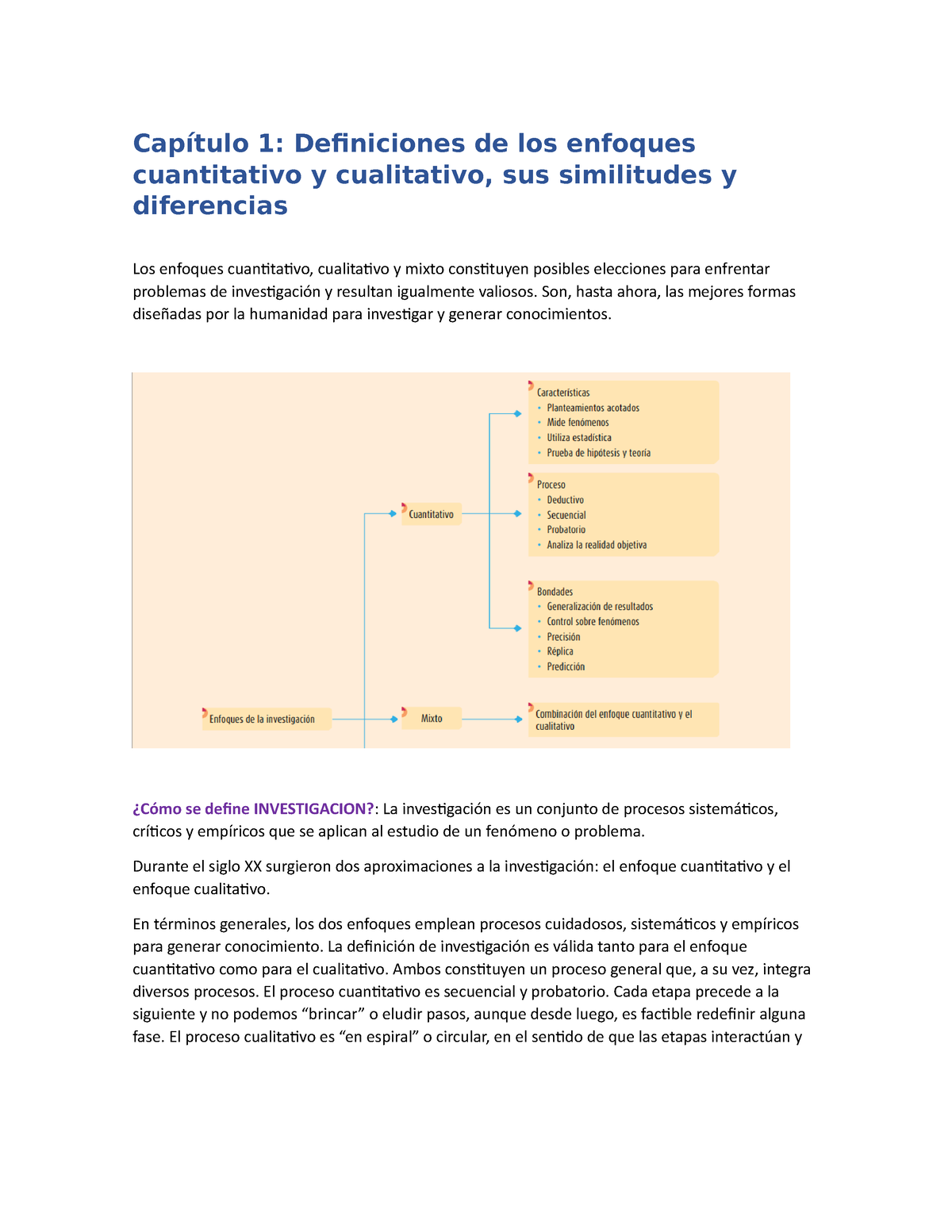 Capítulo 1 Resumen Metodologia De La Investigacion Capítulo 1