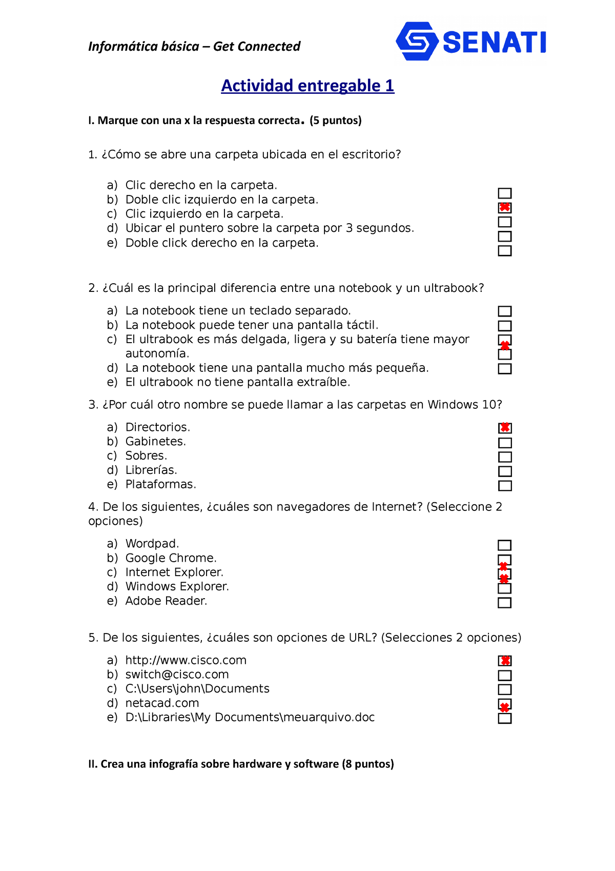 Actividad Entregable 1 Matematica Senati Informática Básica Get