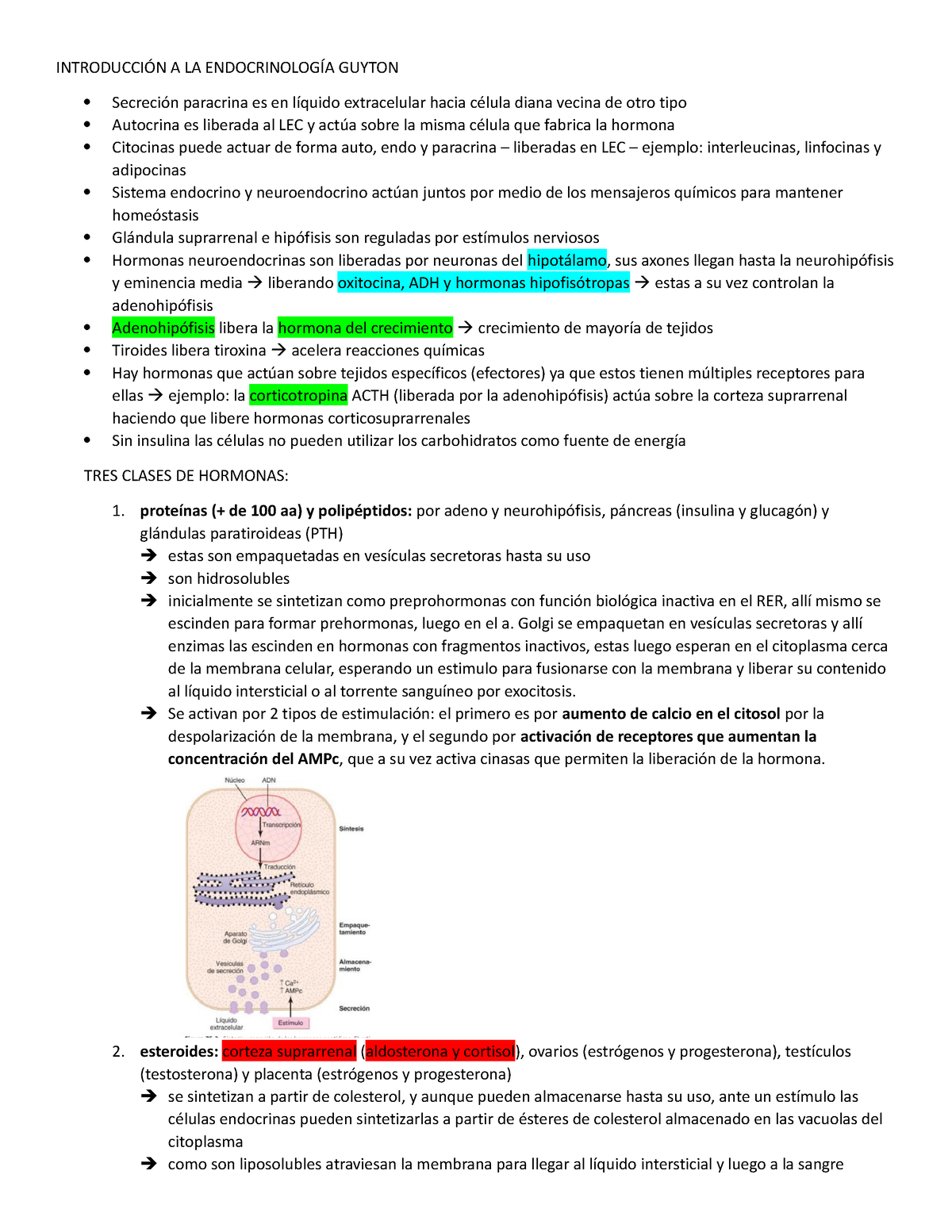 Introducción A La Endocrinología Guyton IntroducciÓn A La