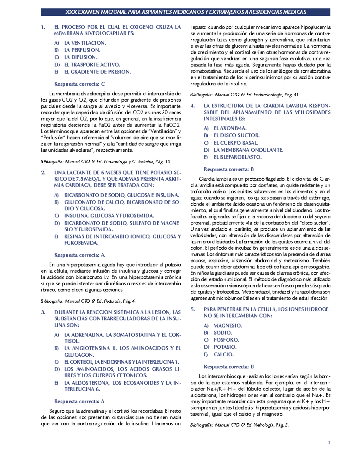 Examen Nacional Para Aspirantes Mexicanos Y Extranjeros A Residencias