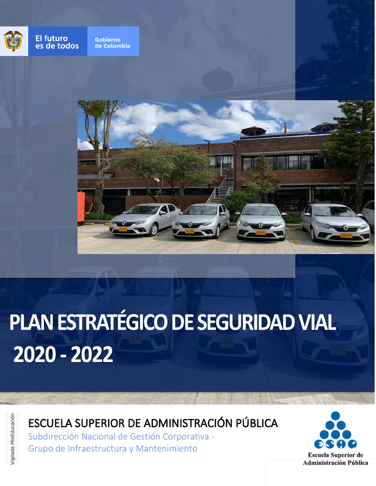 Plan Estratégico De Seguridad Vial Pesv 2020 2022 V2 03 11 2021