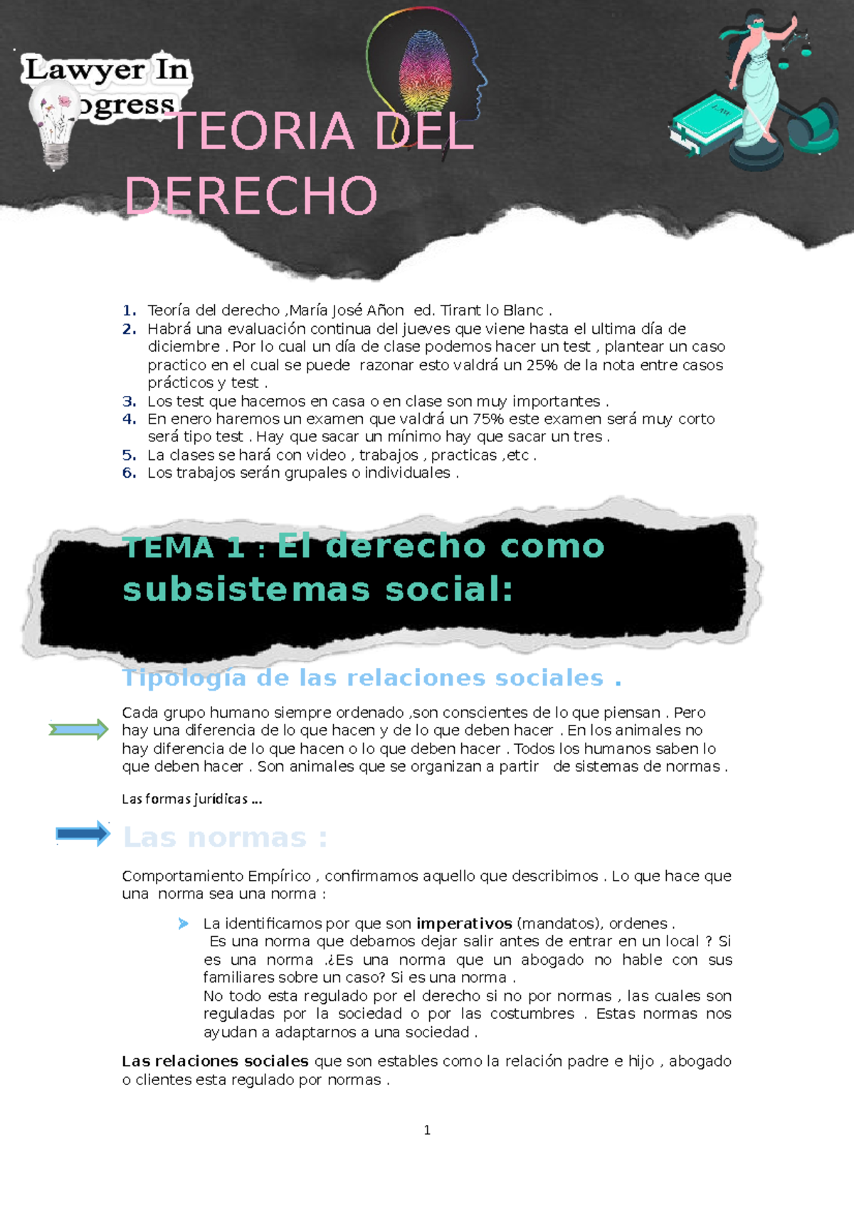 Teoria Del Derecho Teoria Del Derecho Teoría Del Derecho María José