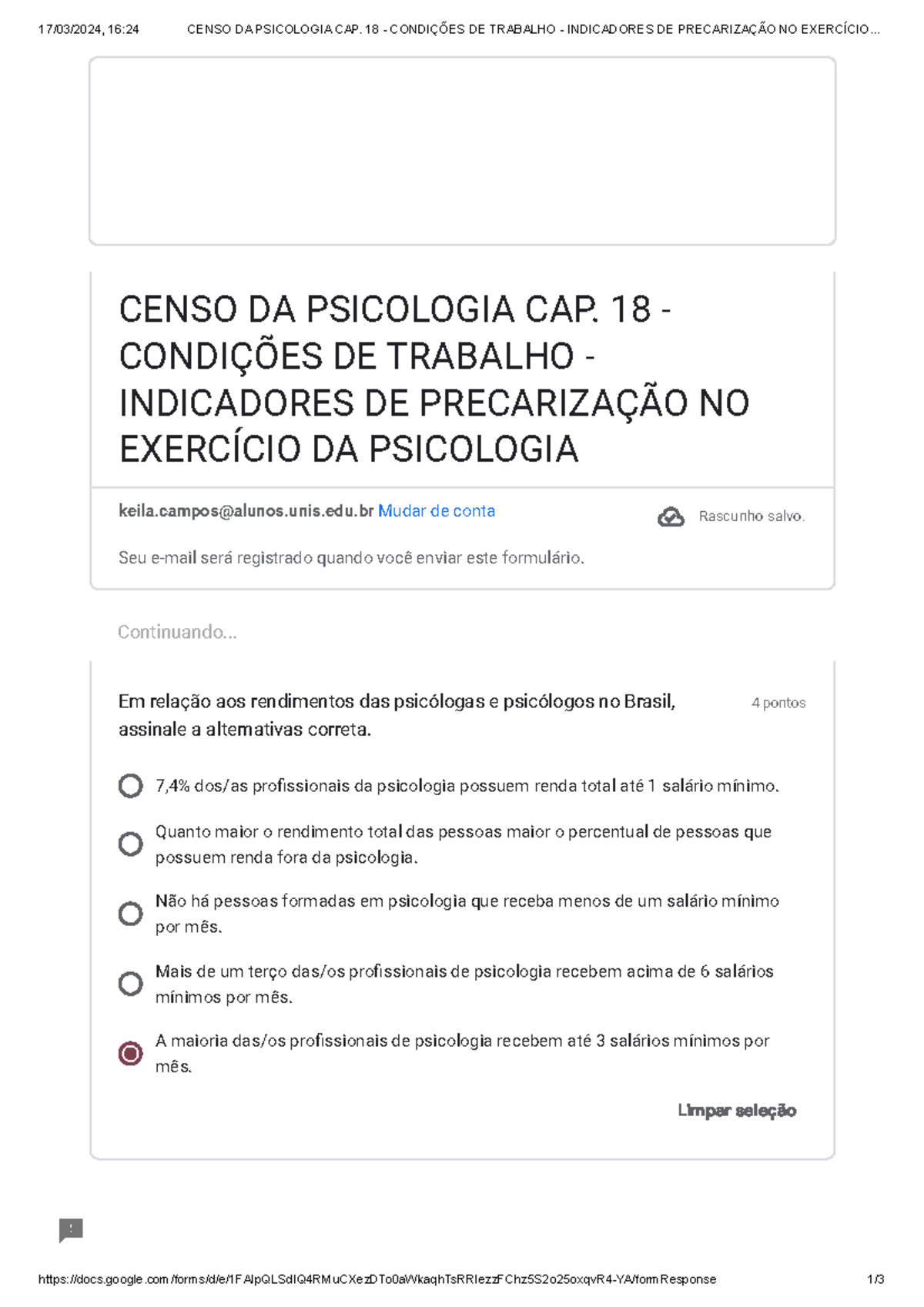 Censo Da Psicologia Cap 18 Condições De Trabalho Indicadores De