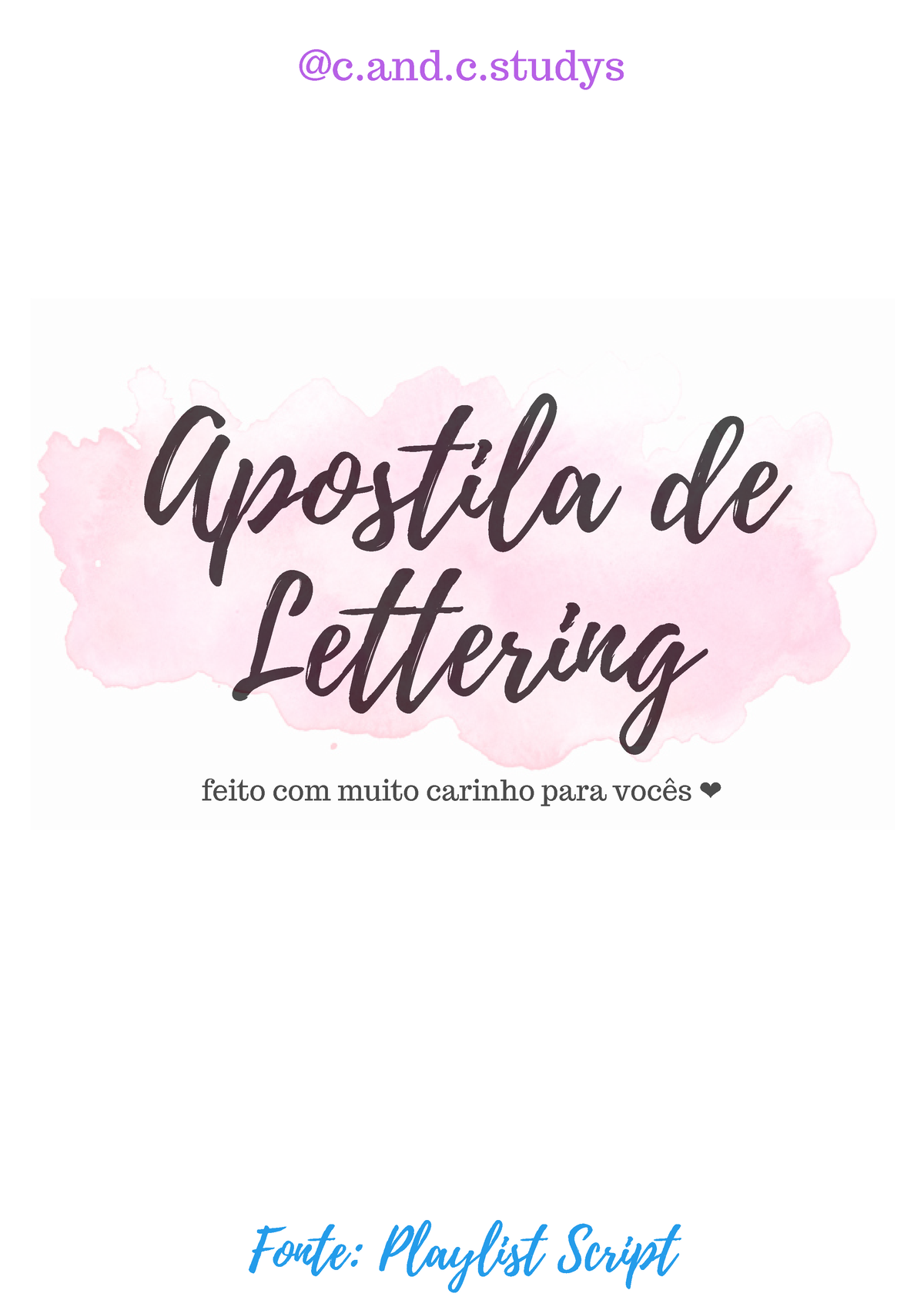 463380553 Apostila De Lettering Pdf Apostila De Lettering Candc