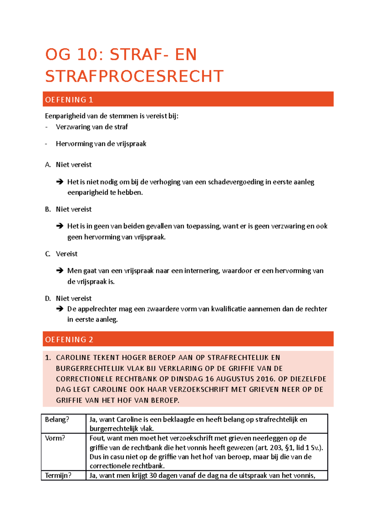 Og 10 Straf En Strafprocesrecht Og 10 Straf En Strafprocesrecht