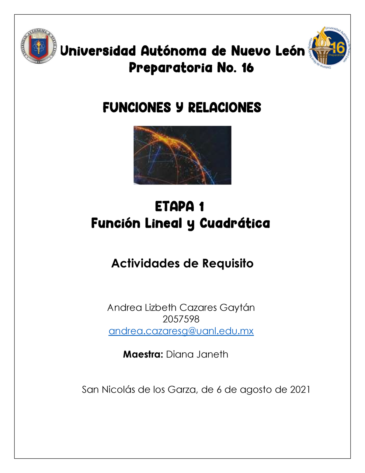 Actividades Requisito De Funciones Y Relaciones Etapa 1 Ejercicios De