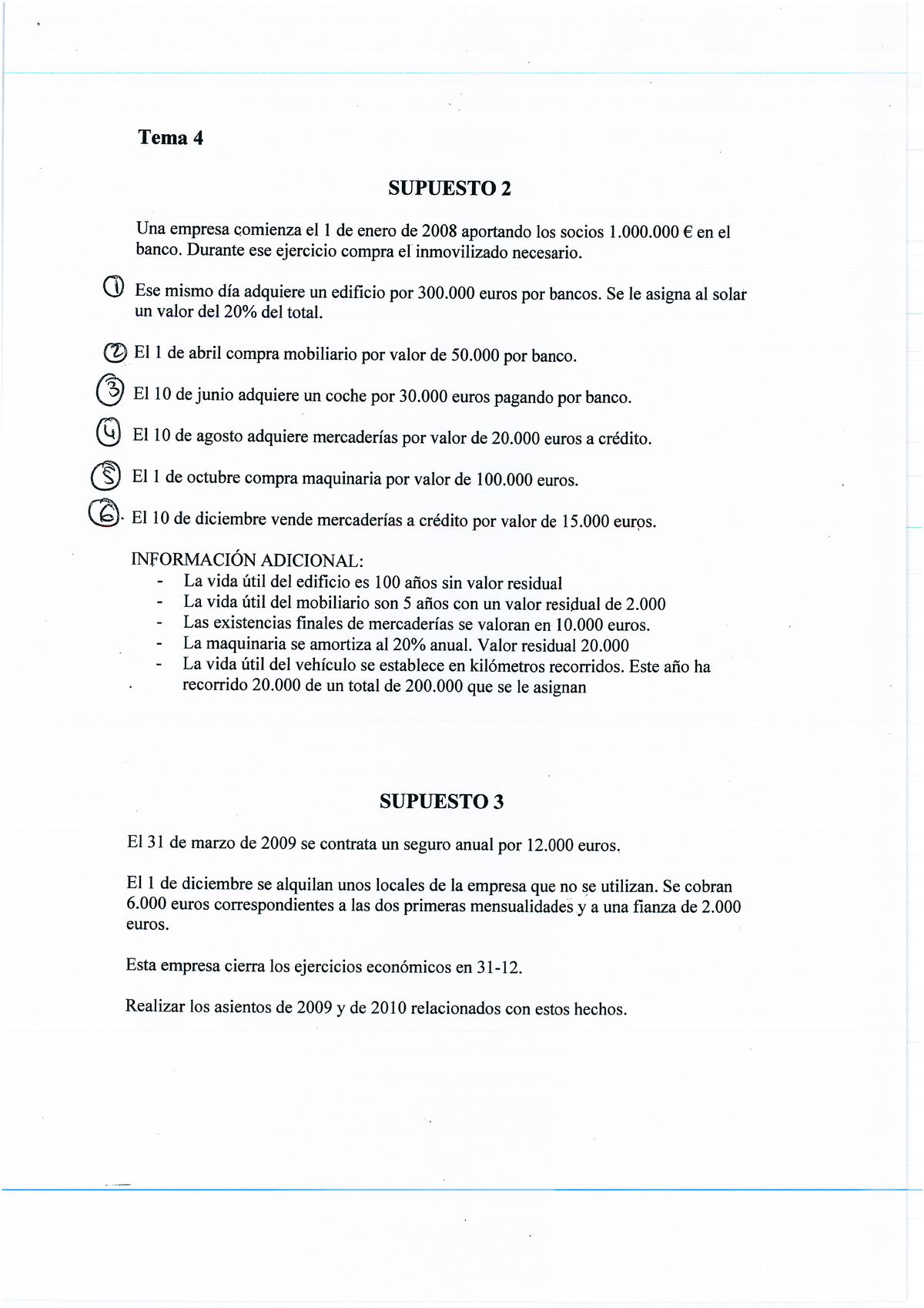 Supuesto 3 Tema 4 Resuelto Contabilidad Financiera Studocu