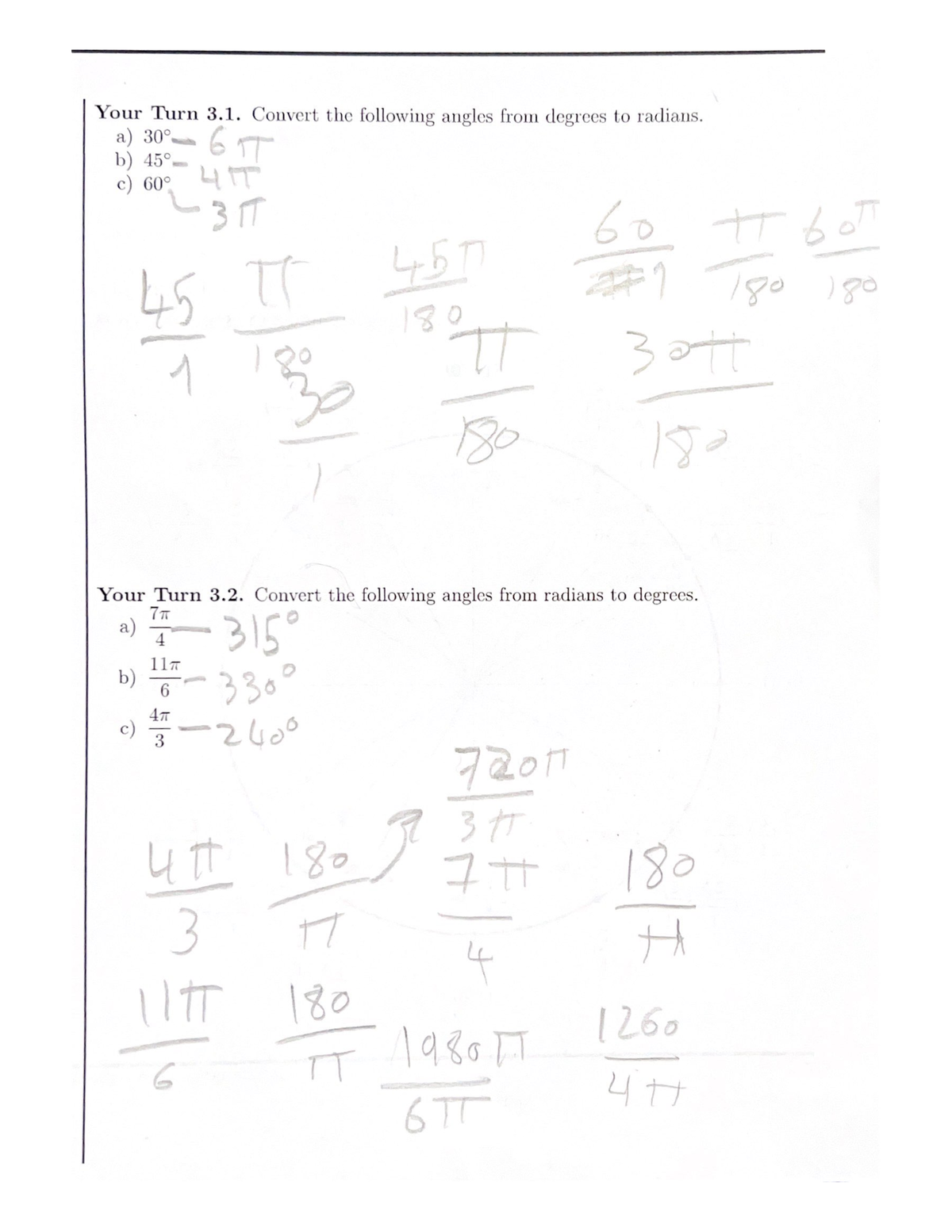 Trig Hw Math 109 Studocu