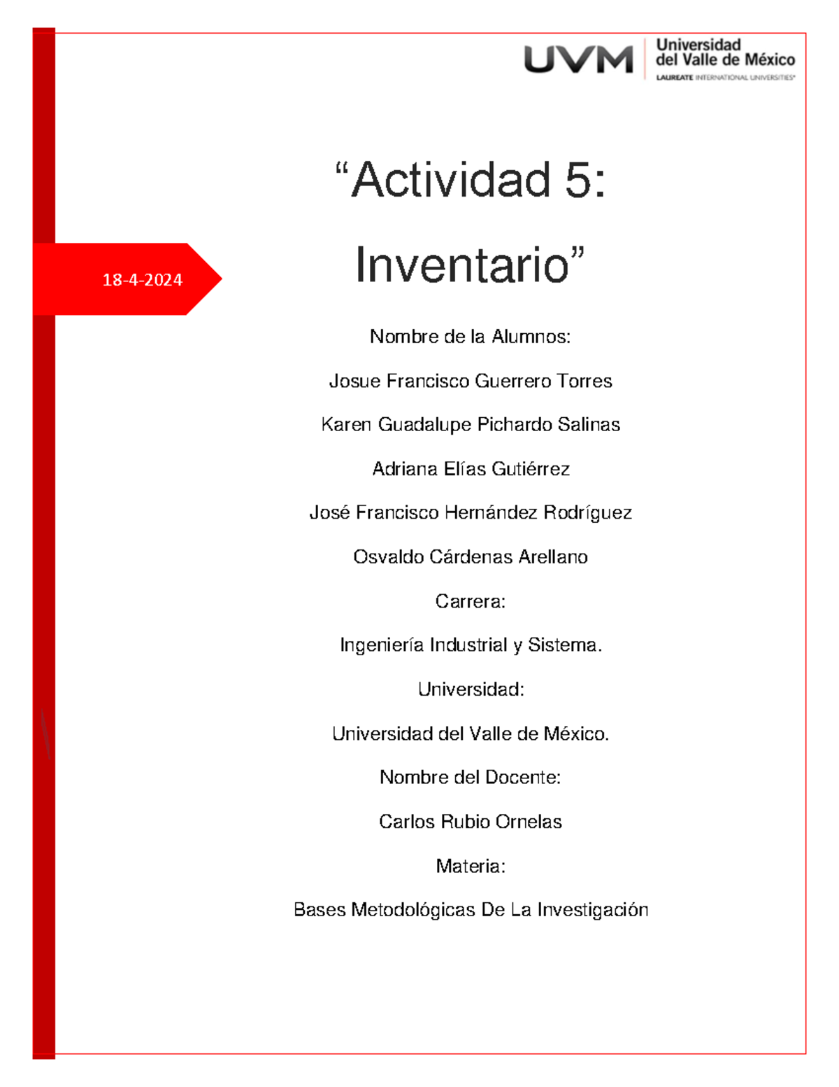 Actividad 5 Bases Metodologicas De La Investigacion 1 18 4 2024