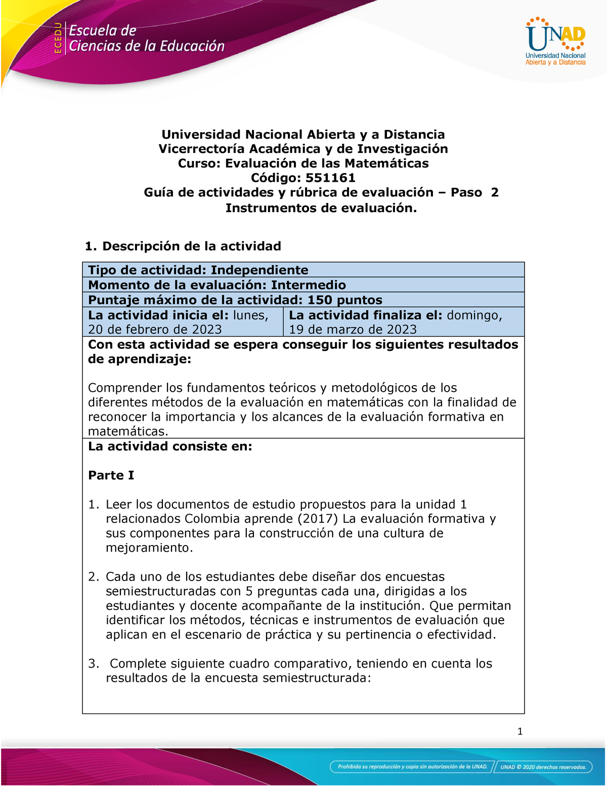 2 Guía De Actividades Y Rúbrica De Evaluación Unidad 1 Paso 2