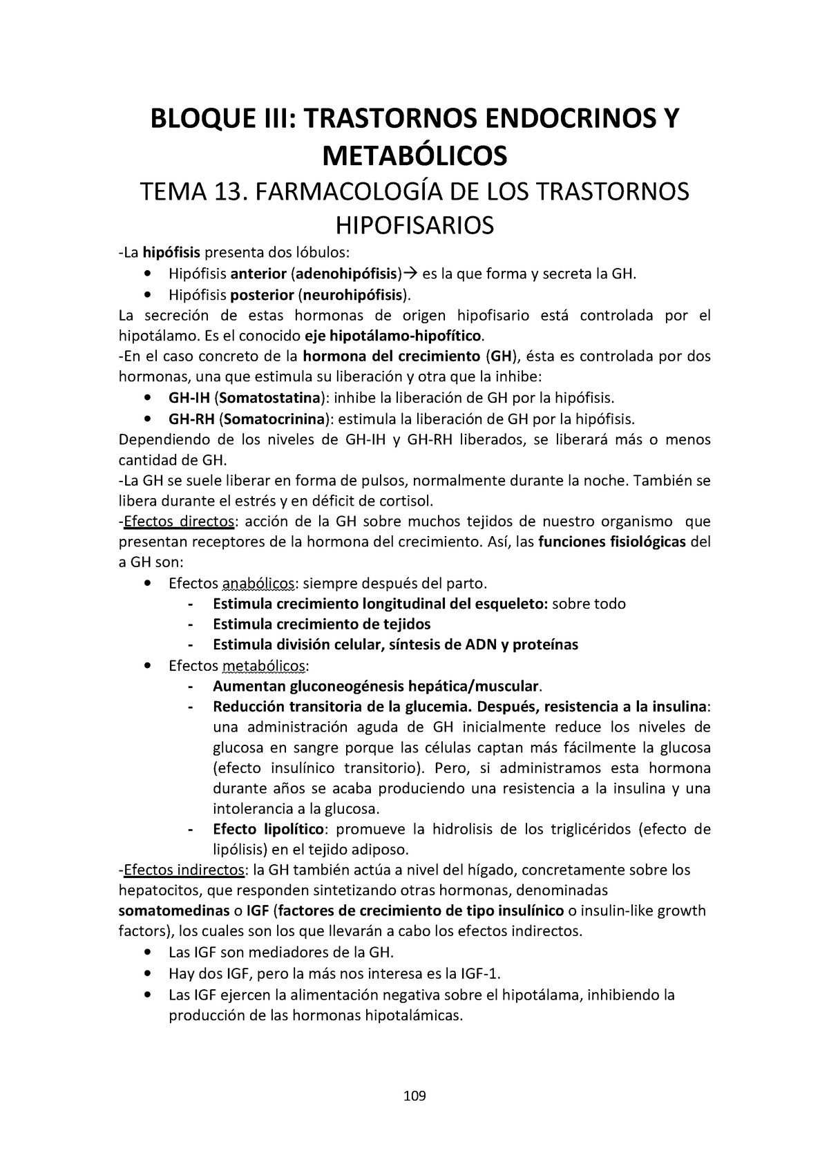 13 FarmacologÍa De Los Trastornos Hipofisarios Bloque Iii