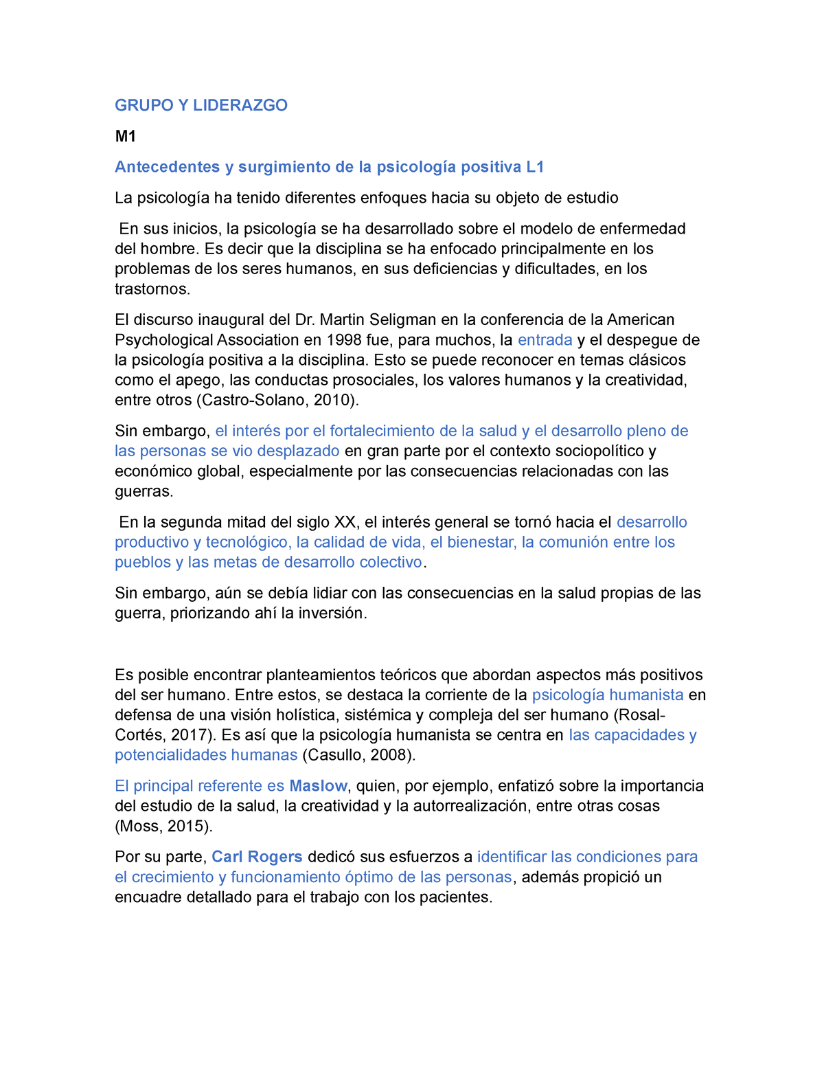 Grupo Y Liderazgo M1 Y M2 Grupo Y Liderazgo M Antecedentes Y