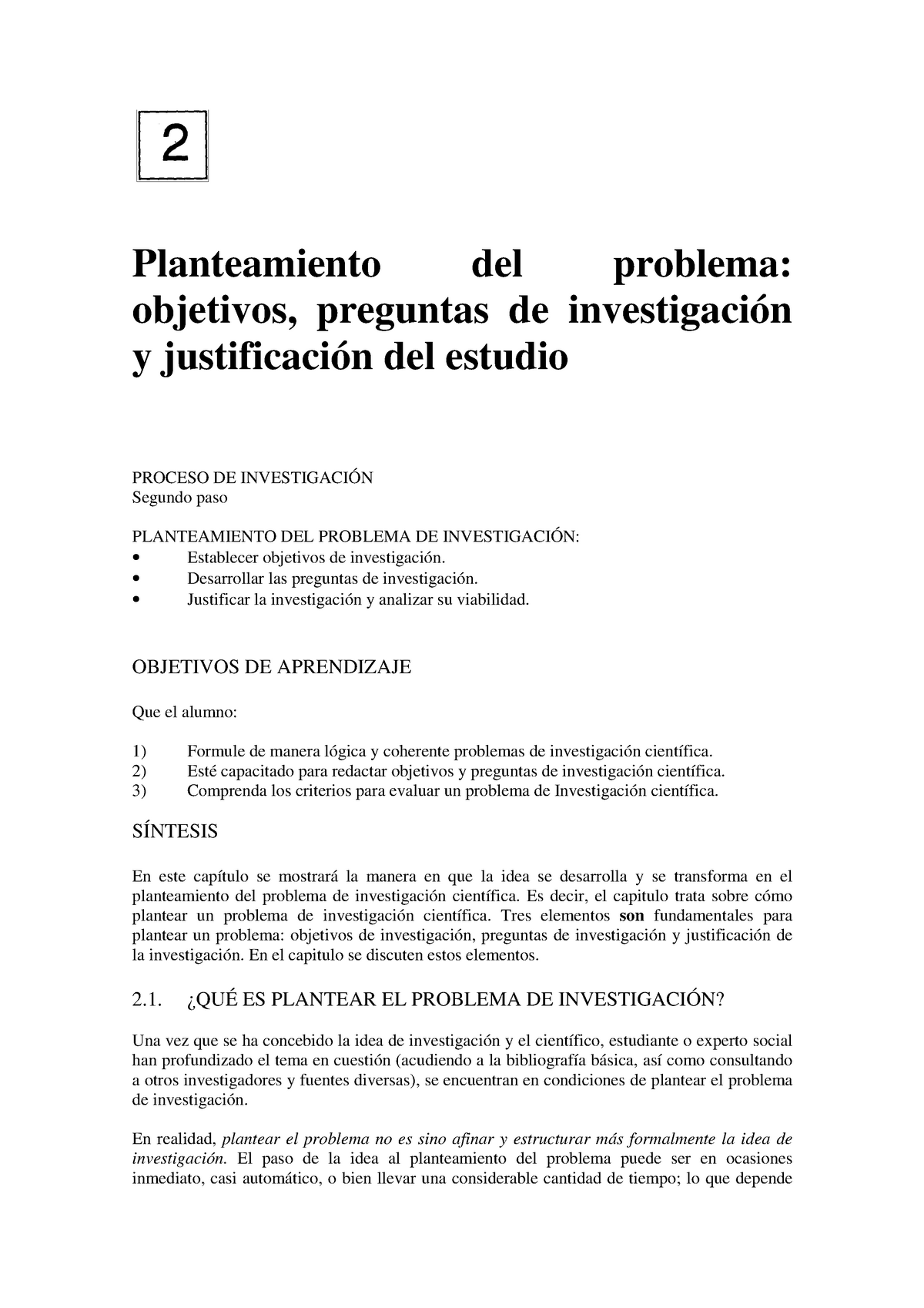 Planteamiento Problema Sampieri Planteamiento Del Problema Objetivos