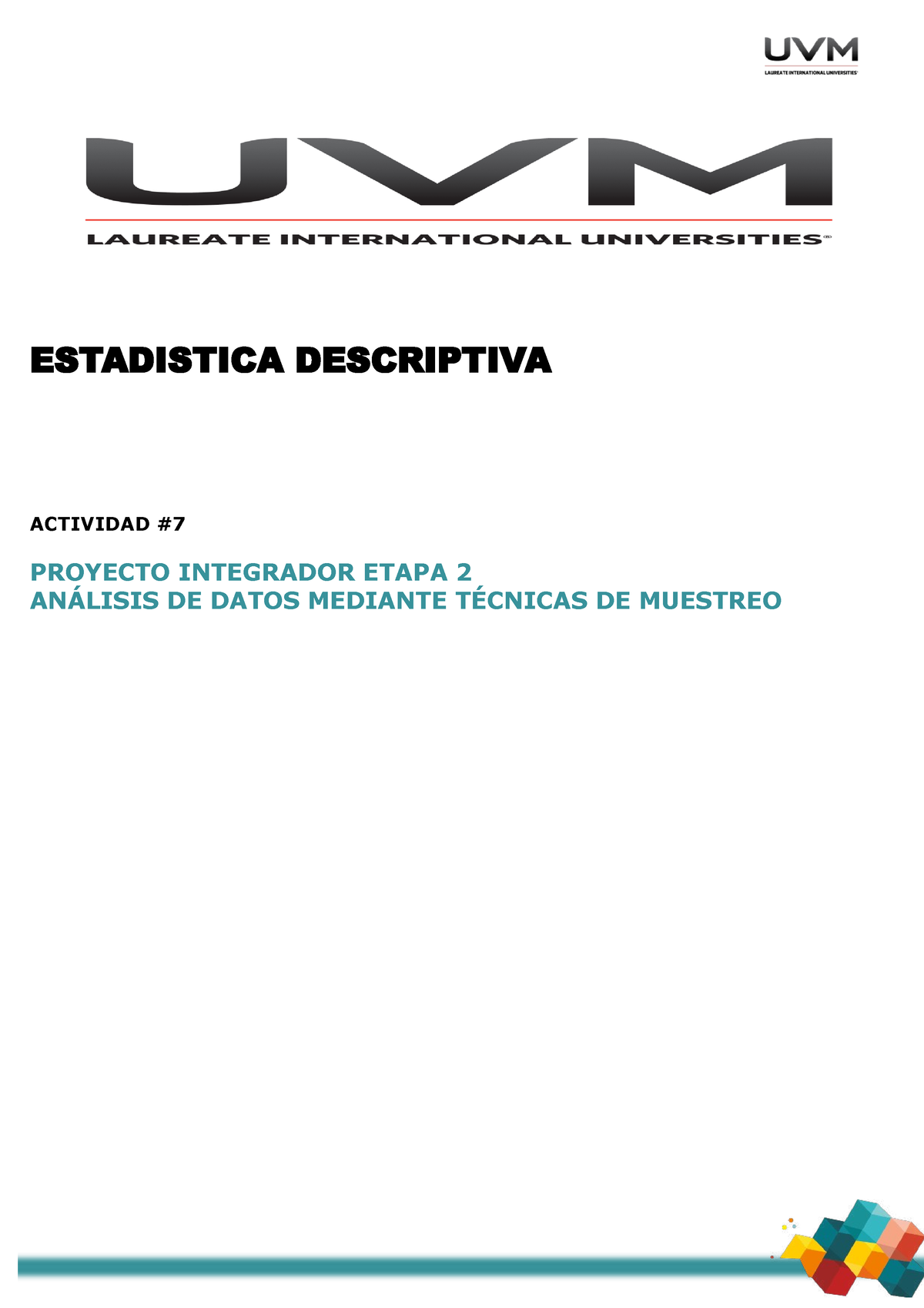 Estadistica Proyecto Integrador Etapa 4 Estadistica Descriptiva