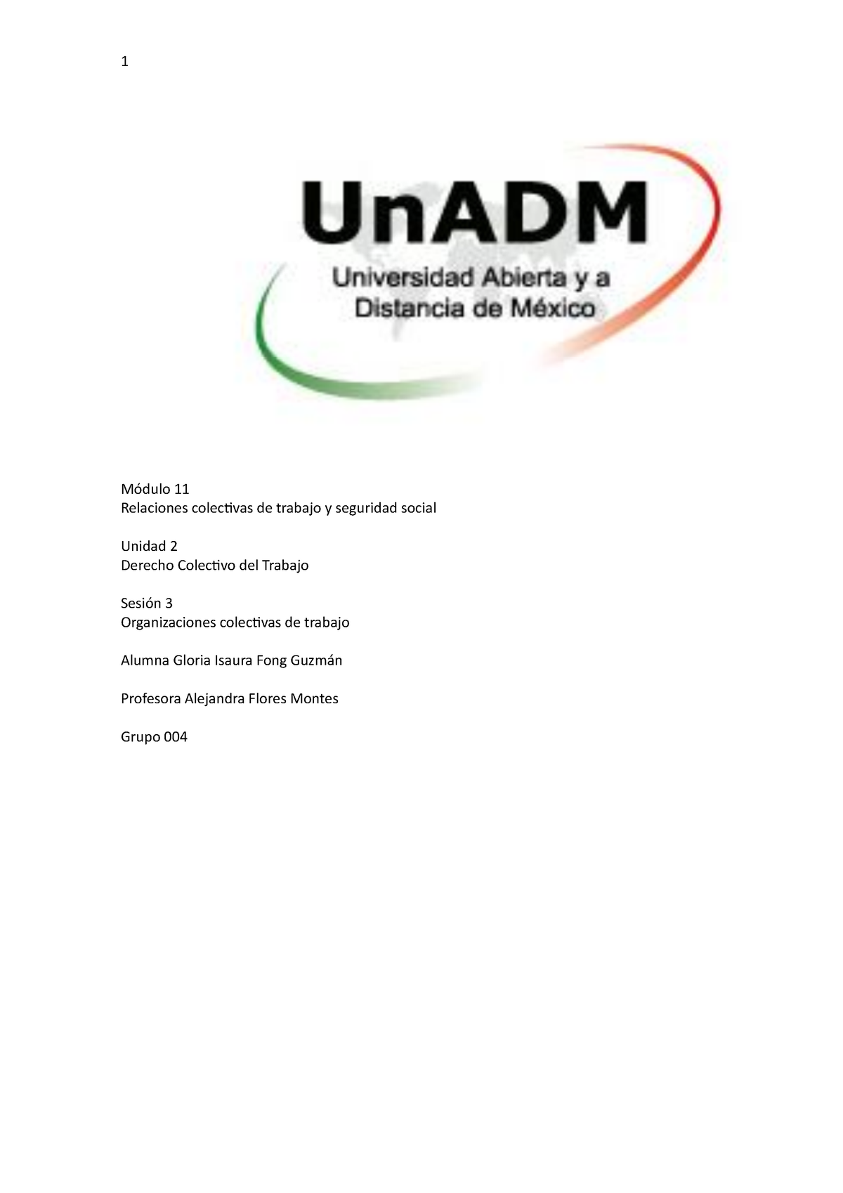 M11 U2 S3 Glfg Módulo 11 Unidad 2 Sesión 3 Universidad Abierta Y A