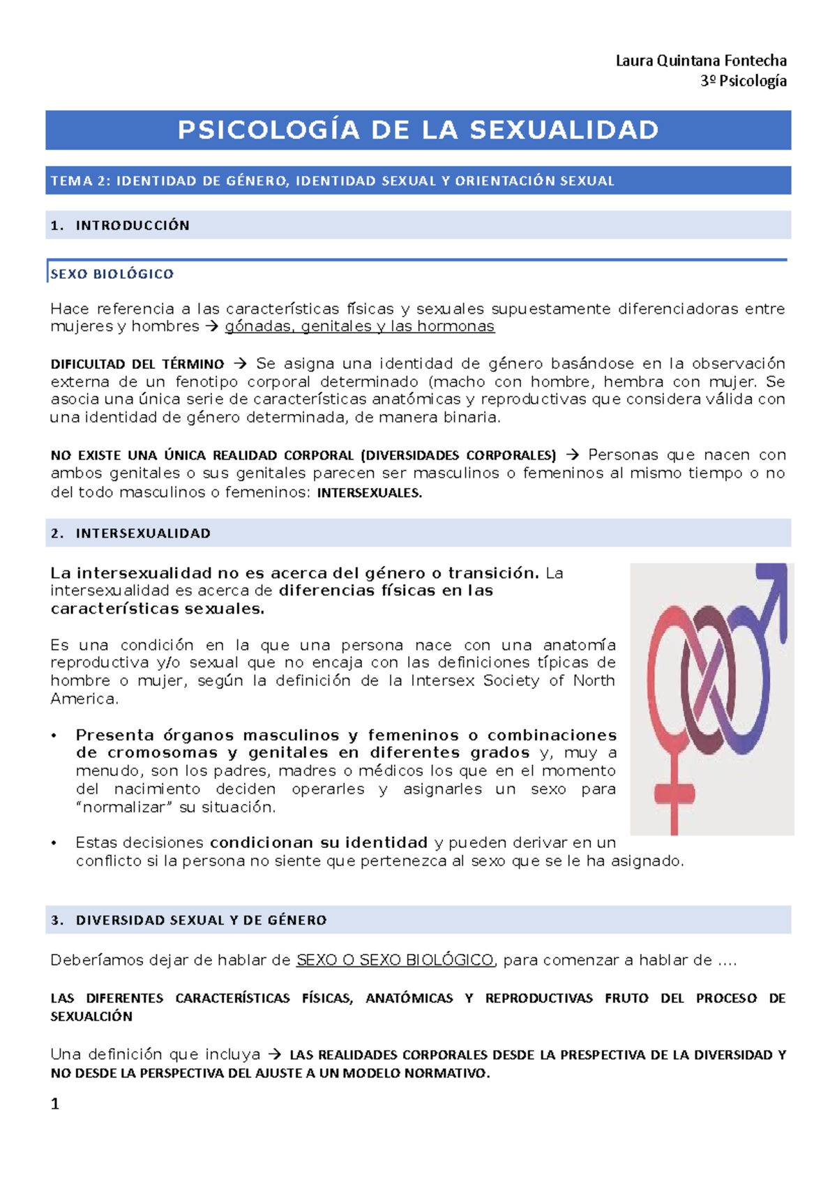 Tema 2 Ps Apuntes Psicología De La Sexualidad Tema 2 3º