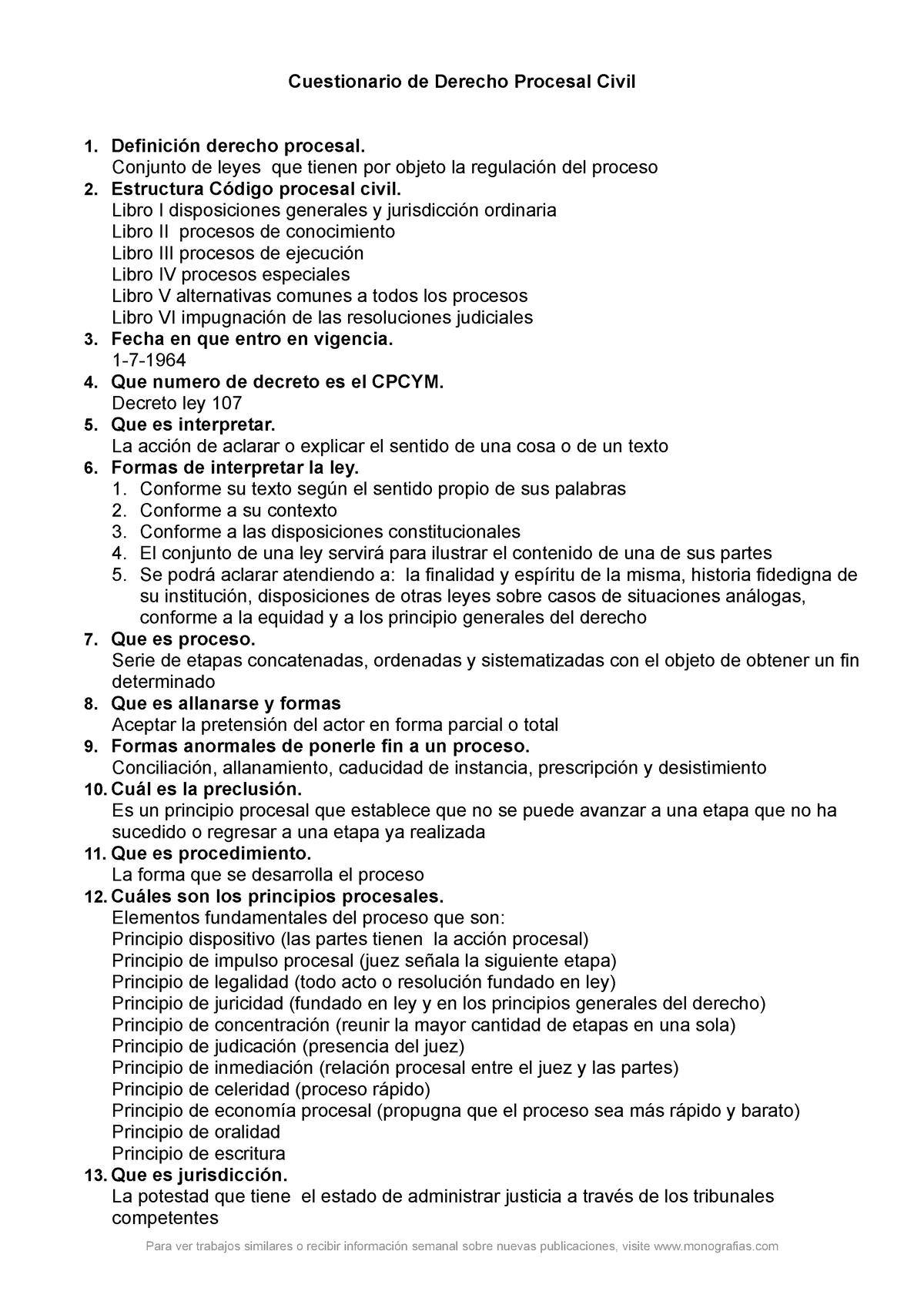 Examen 17 Marzo 2020 Preguntas Y Respuestas Cuestionario De Derecho