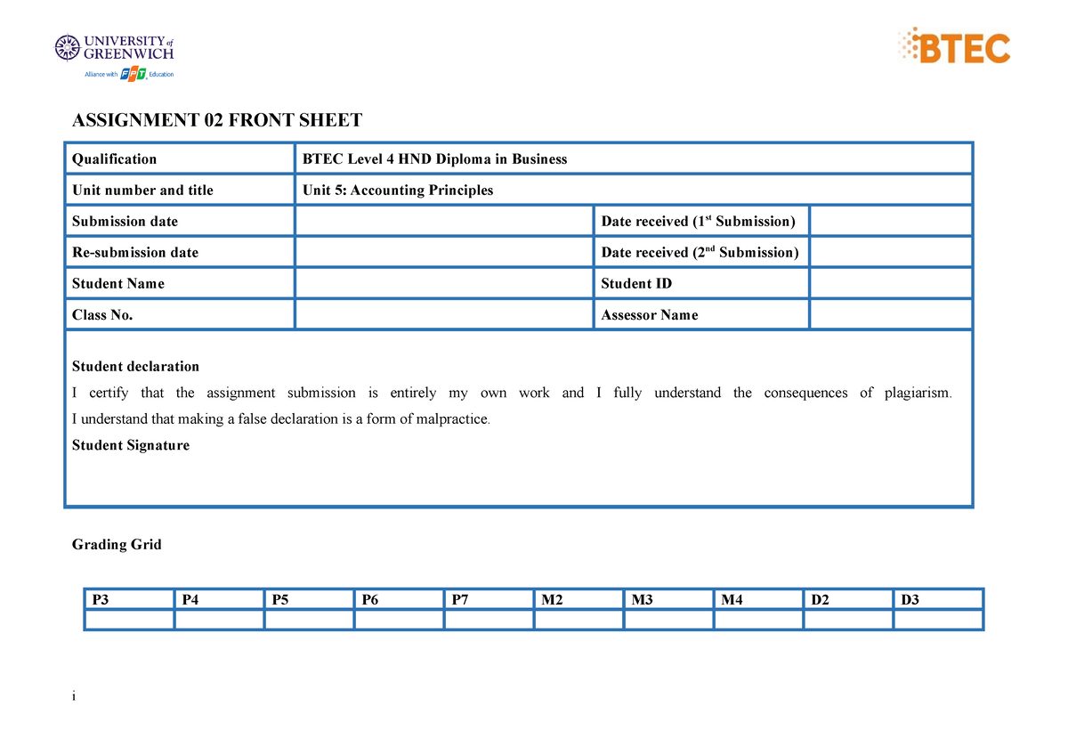 5038 Assignment 2 Gbs210603 Pham Tran Minh Hieu Assignment 02 Front