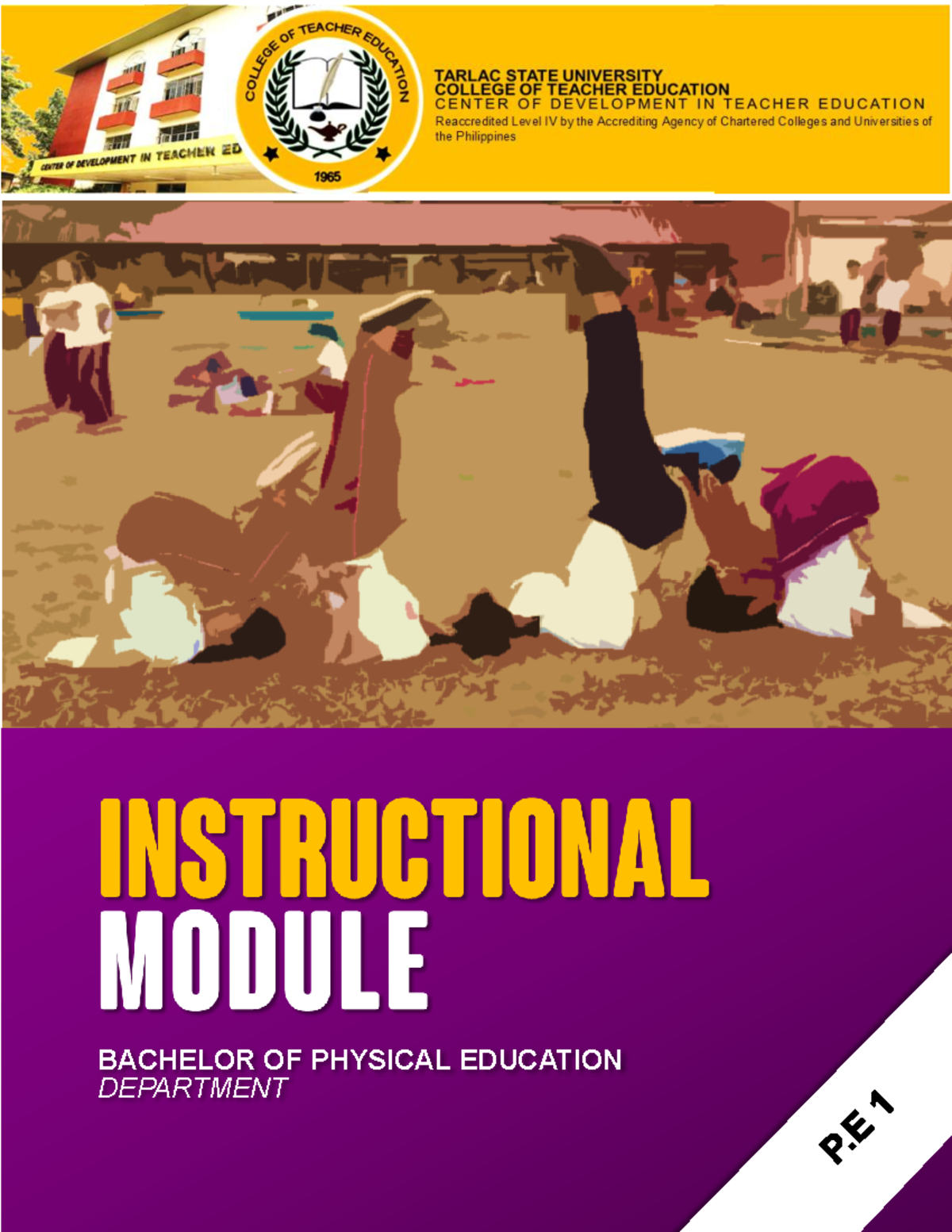 Module Pe 1 Module 1 Pe First Sem Bachelor Of Physical Education