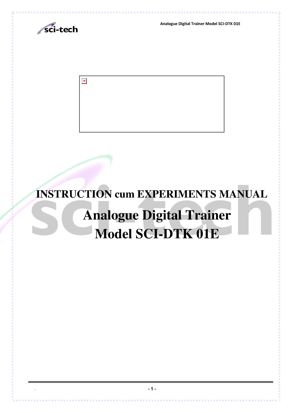 Lab Manual This Is An Important Things That I Know Instruction Cum