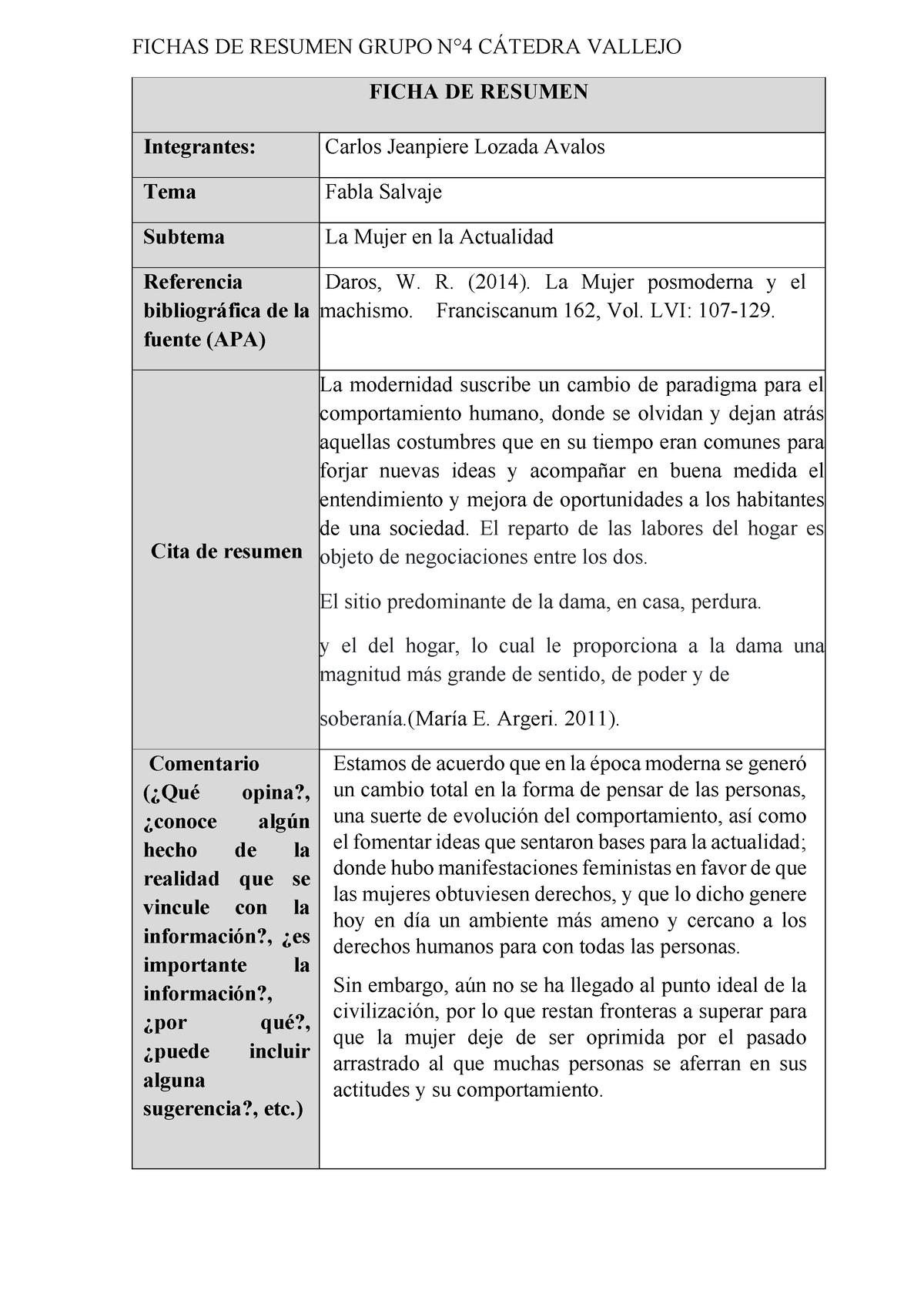 Formatos De Fichas Textual Y Ficha De Resumen Ficha Textual Estudiante