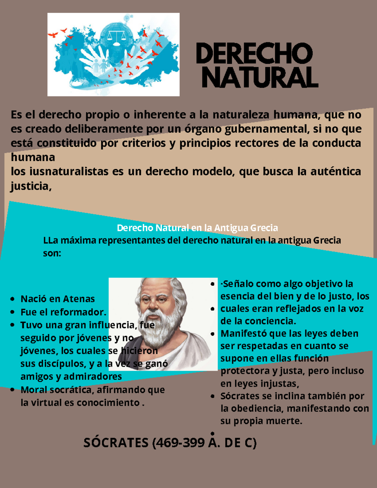 Derecho Natural Marquez Filosofía Del Derecho Utpl Studocu