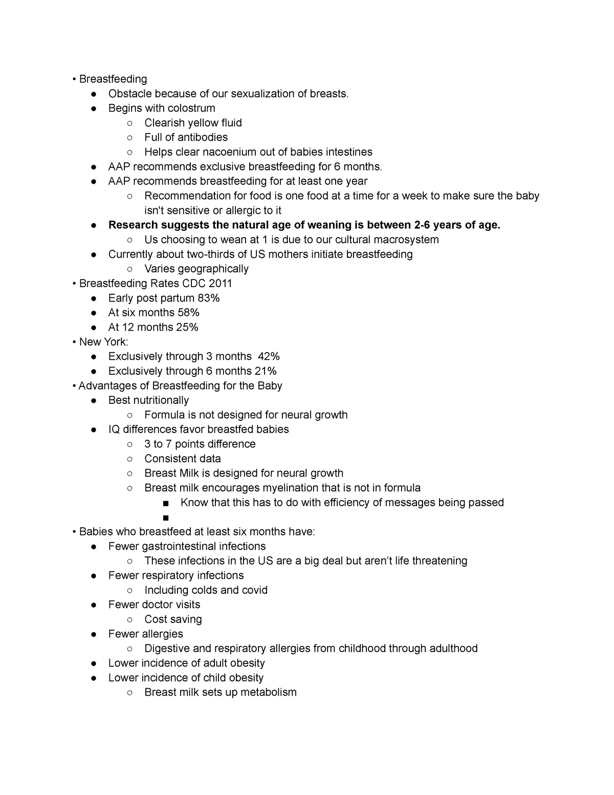 Infant Physical Development Breastfeeding Obstacle Because Of Our