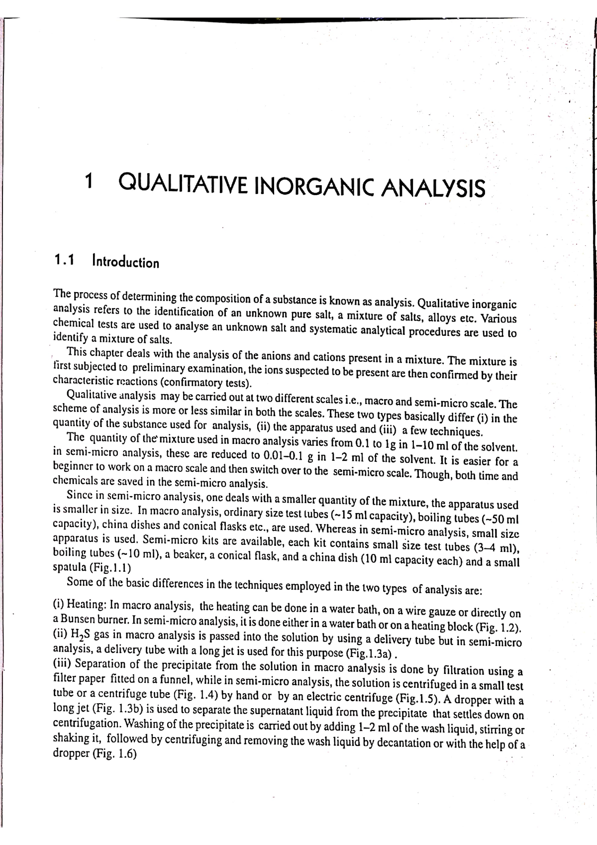 Qualitative Inorganic Analysis Bsc H Chemistry Studocu