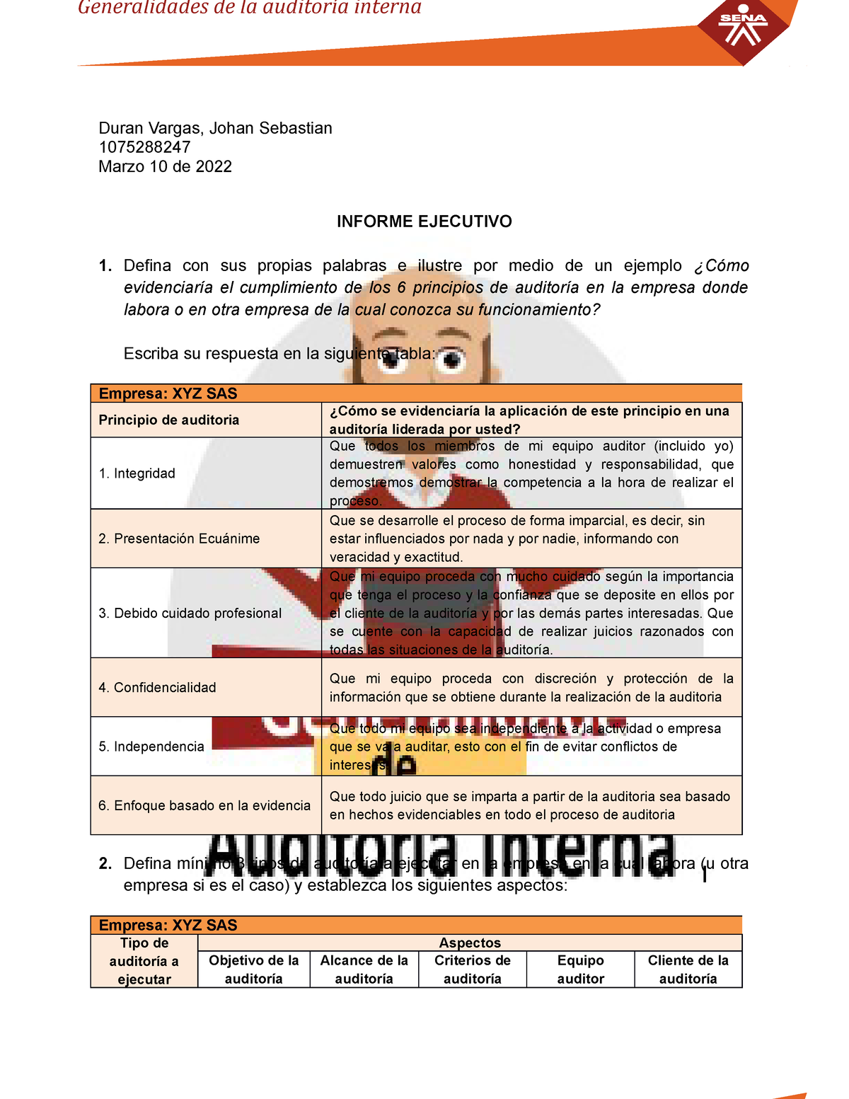 Formato Evidencia Aa1 Ev3 Informe Ejecutivo Generalidades De La