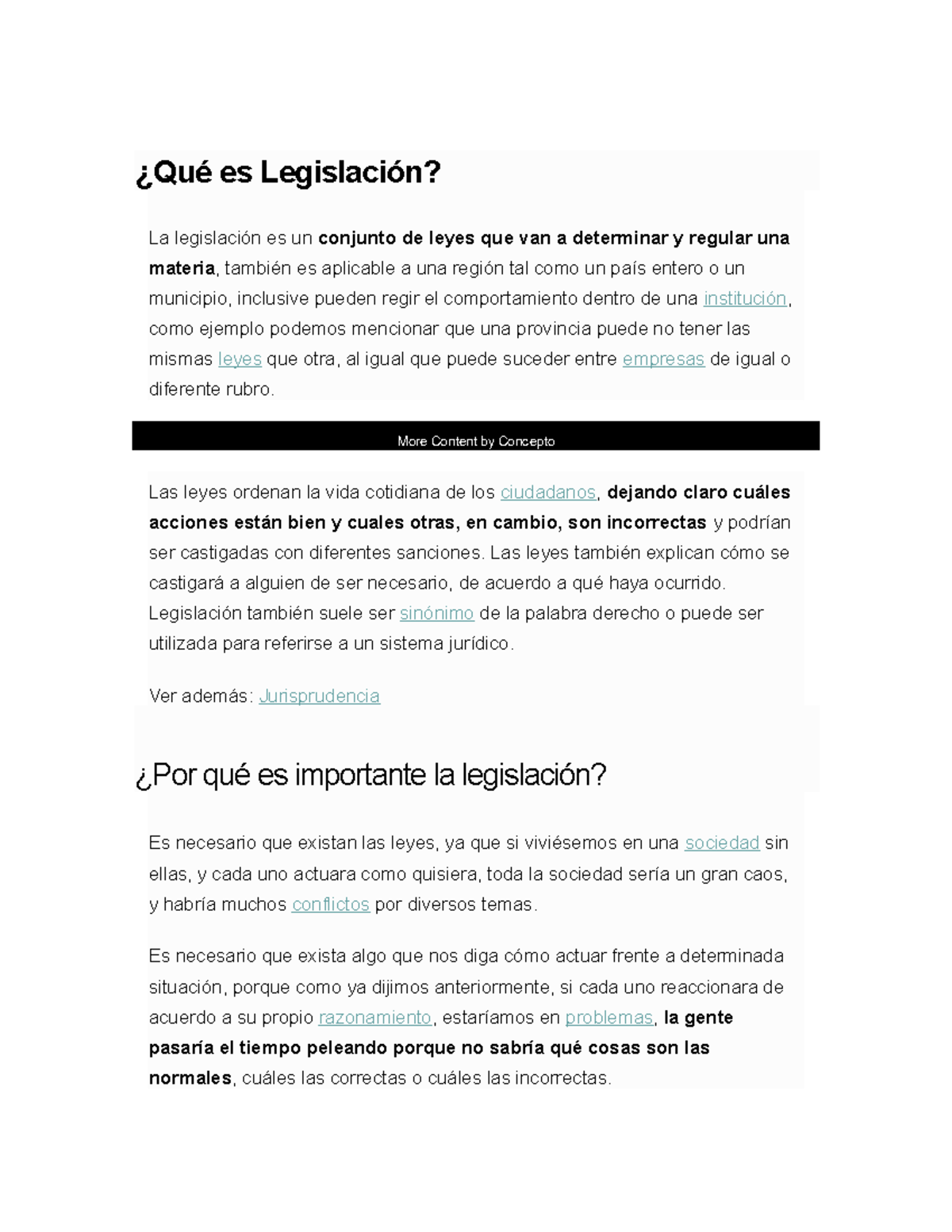 Legislacion ¿qué Es Legislación La Legislación Es Un Conjunto De