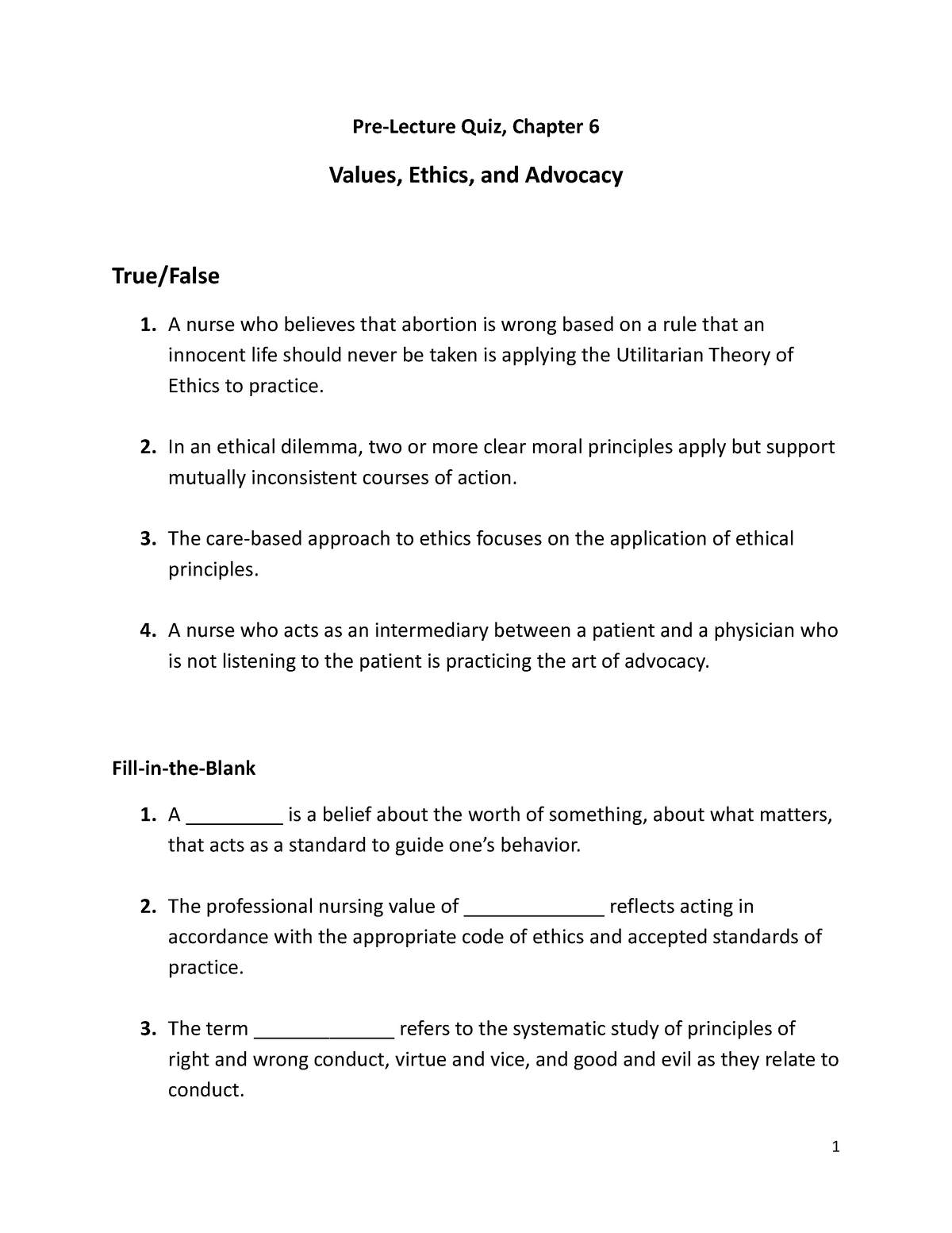 Plq Chapter 06oct12 Ticket To Class 6 Pre Lecture Quiz Chapter 6