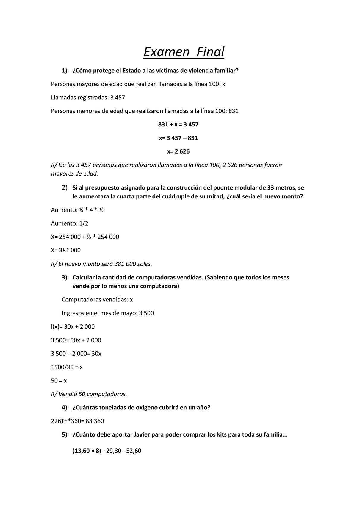 Examen Final Ucv Alfa 2022 Resolucion Pensamiento Lógico Ucv Studocu