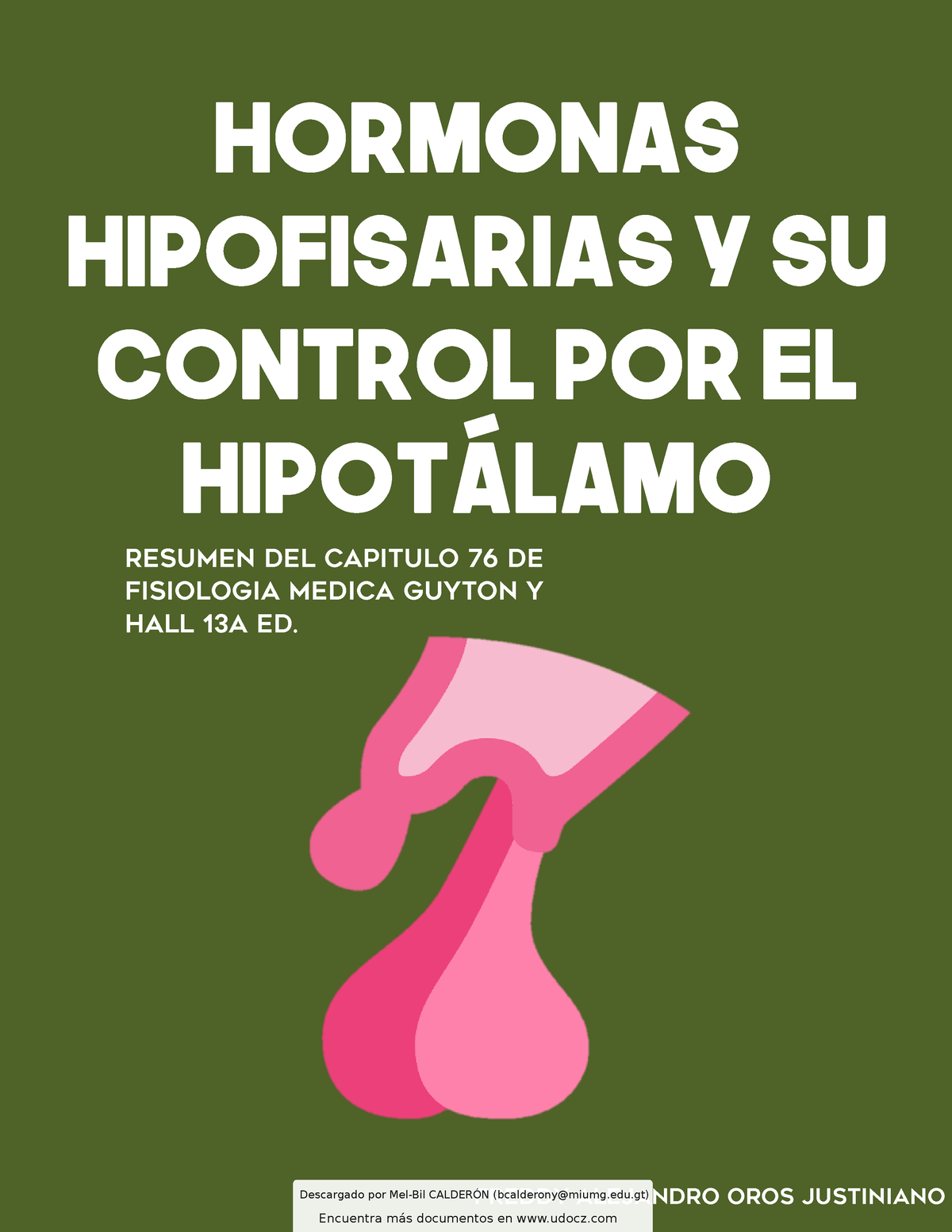 Resumen Fisio Hormonas Hipofisiarias Resumen Del Capitulo 76 De