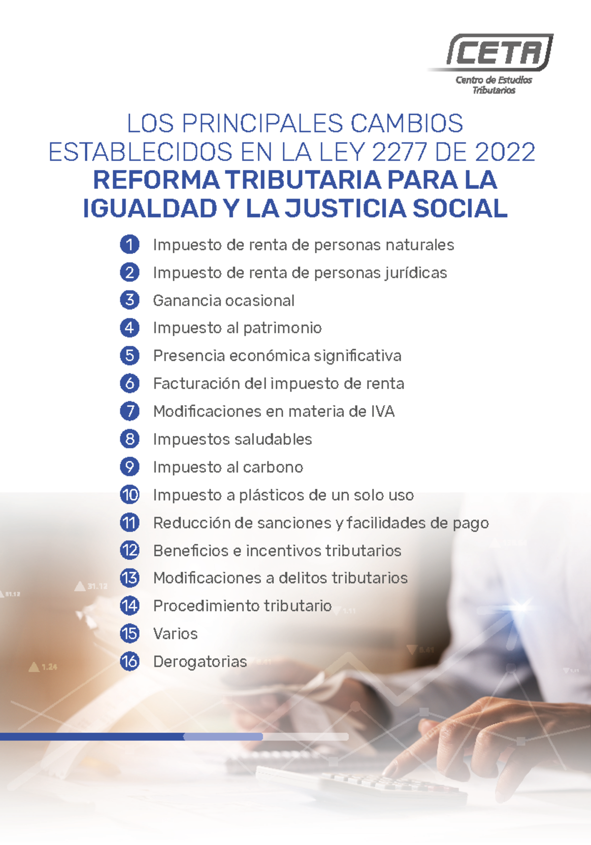 Principales Cambios Reforma Tributaria Ley 2277 2022 Los Principales