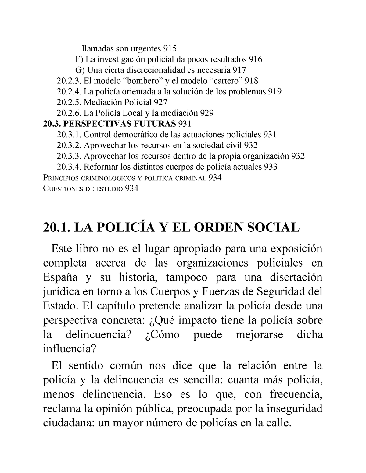 Manual Principios De La Criminología 162 Llamadas Son Urgentes 915 F