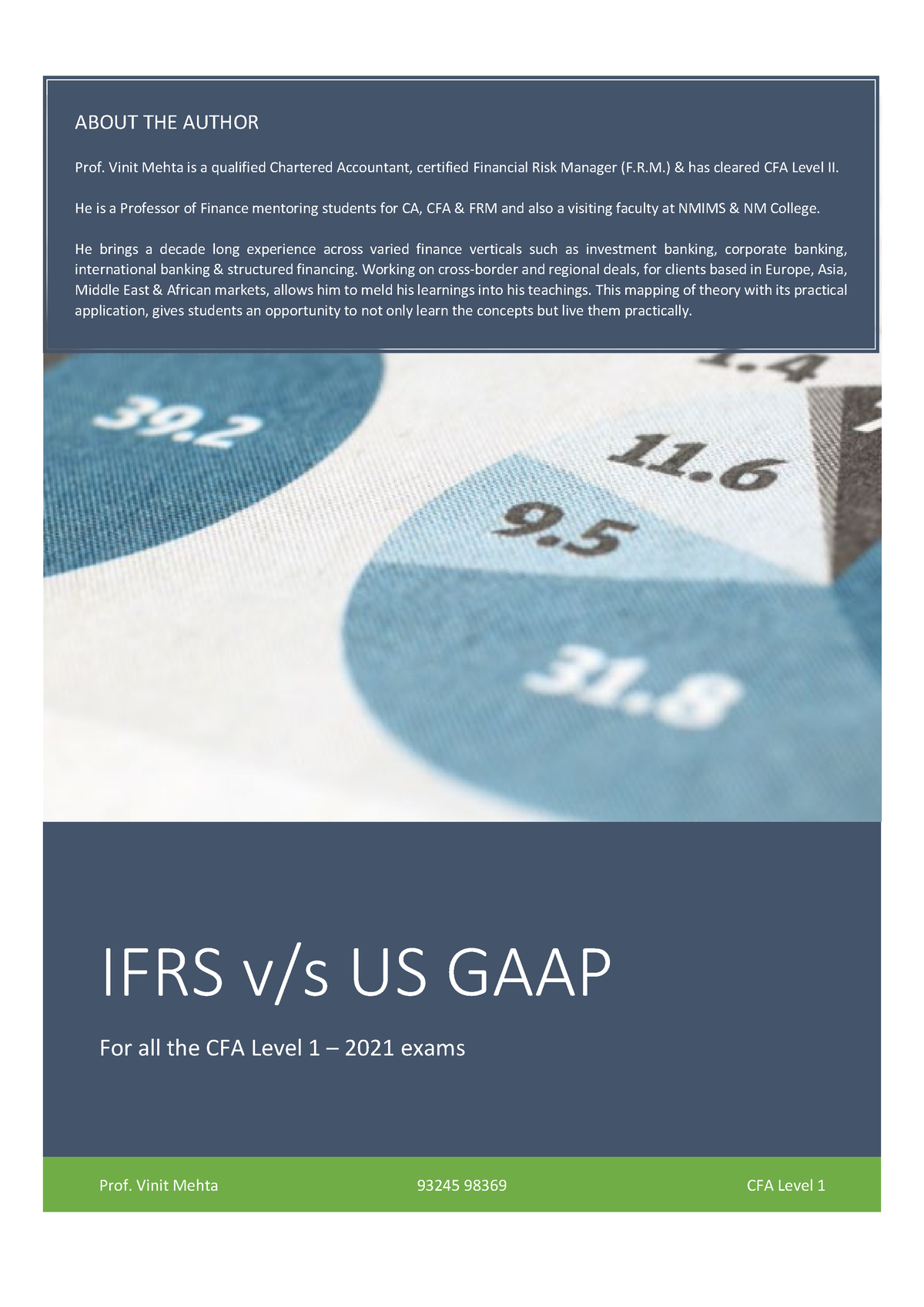 Ifrs Vs Us Gaap 2021 Notes Ifrs Vs Us Gaap For All The Cfa Level 1